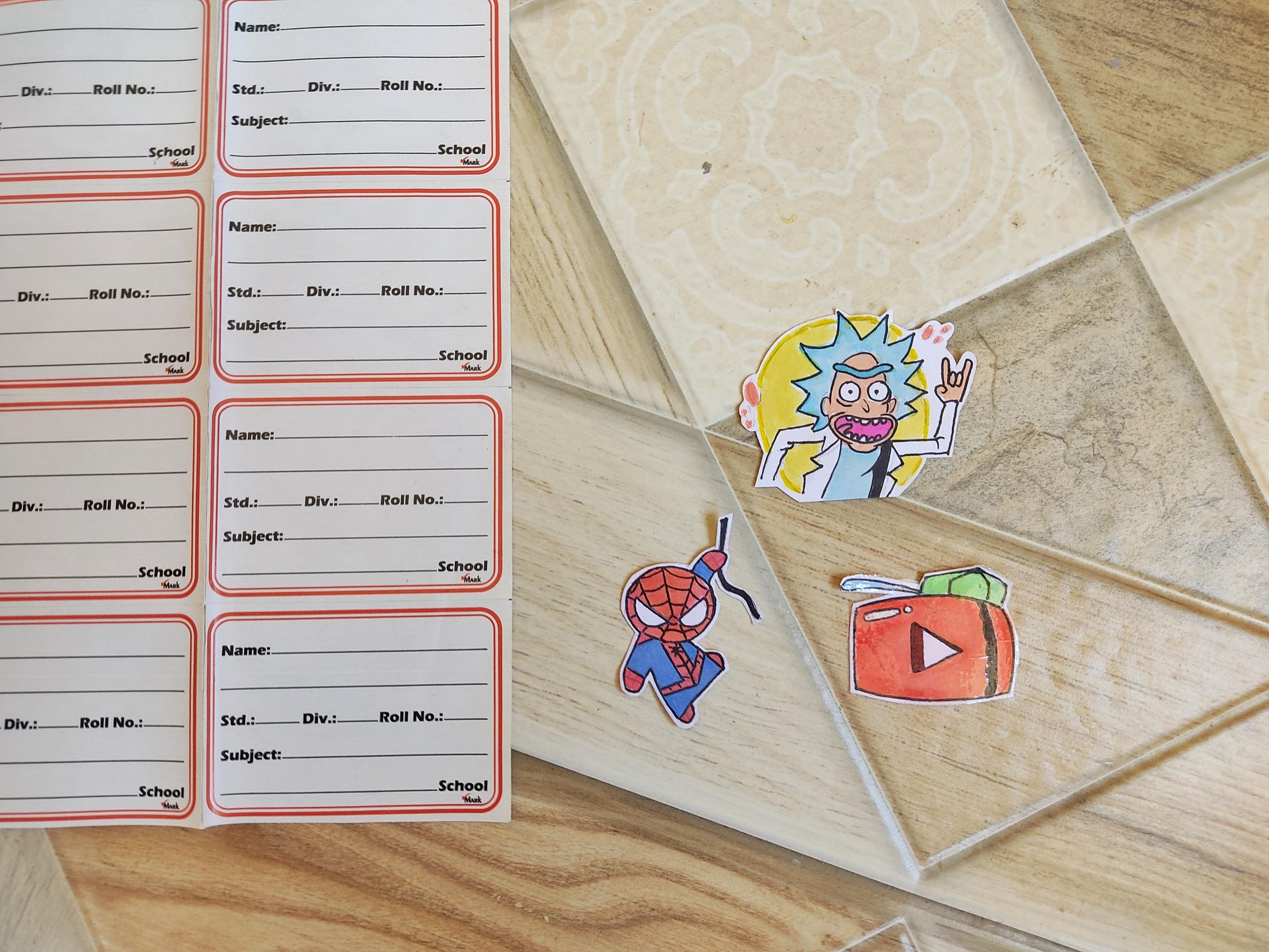 Make Your Custom Sticker Using Label Paper : 5 Steps (with Pictures ...