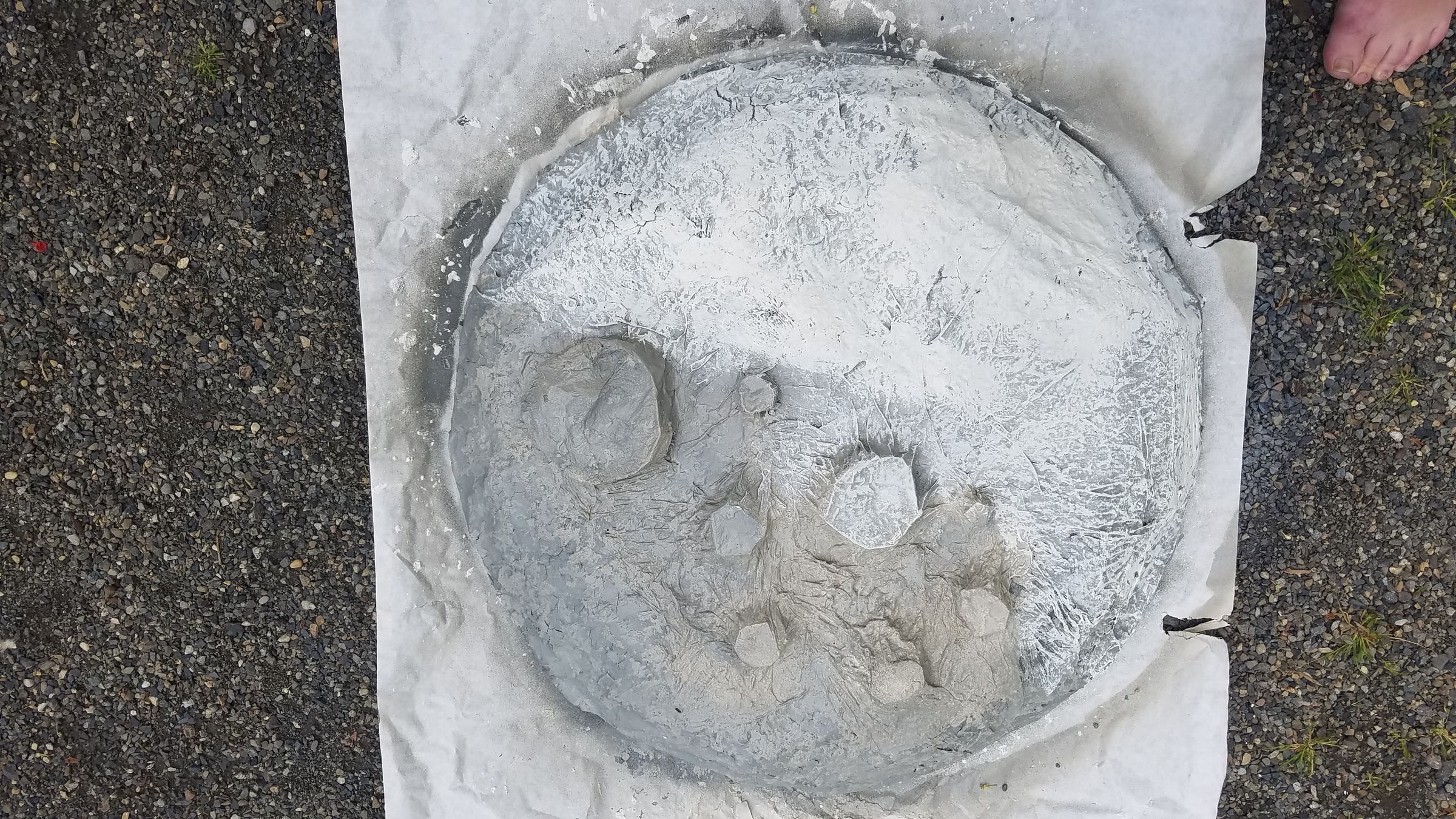 How to Make a Paper Mache Moon Wall Hanging : 9 Steps (with Pictures ...