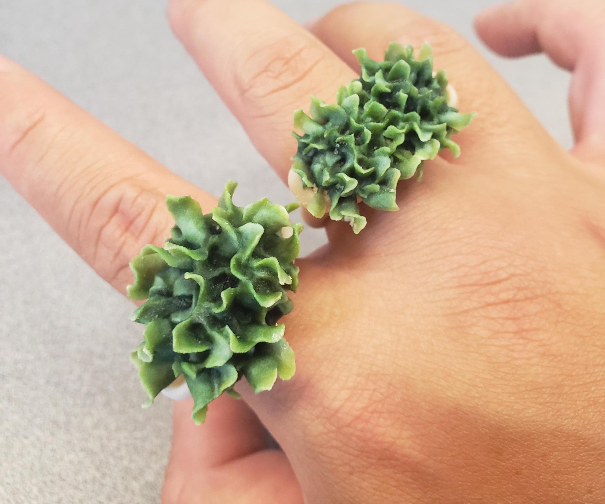 3D Printed Ring of Ripple Jade Succulent. Using PolyJet 3D Printing Material. : 5 Steps ...