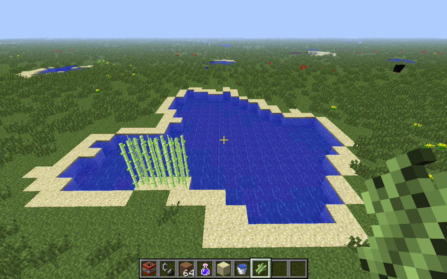 How to Make a Realistic Man-made Lake in Minecraft. : 5 Steps ...