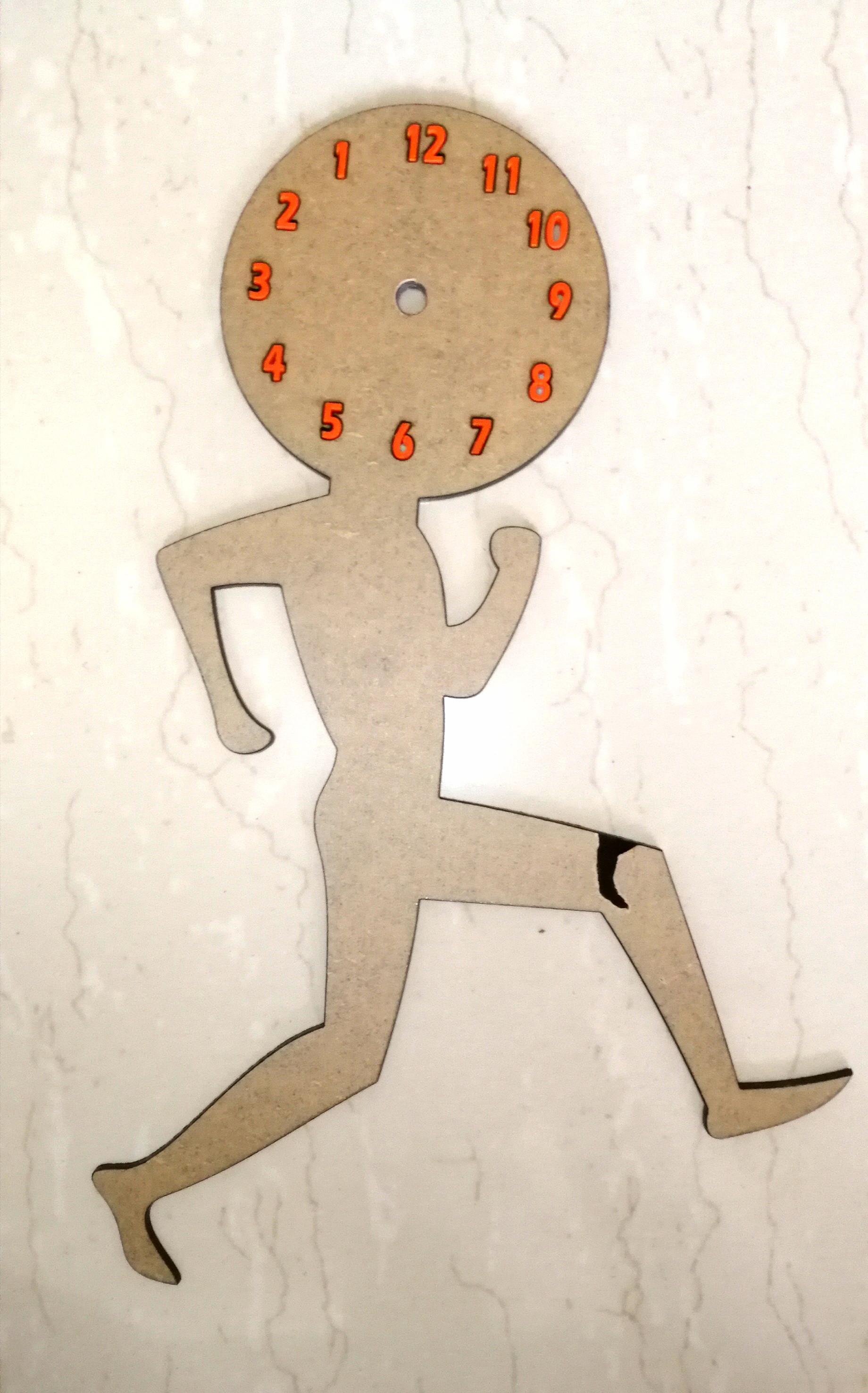 Running Man Reverse Clock : 5 Steps (with Pictures) - Instructables