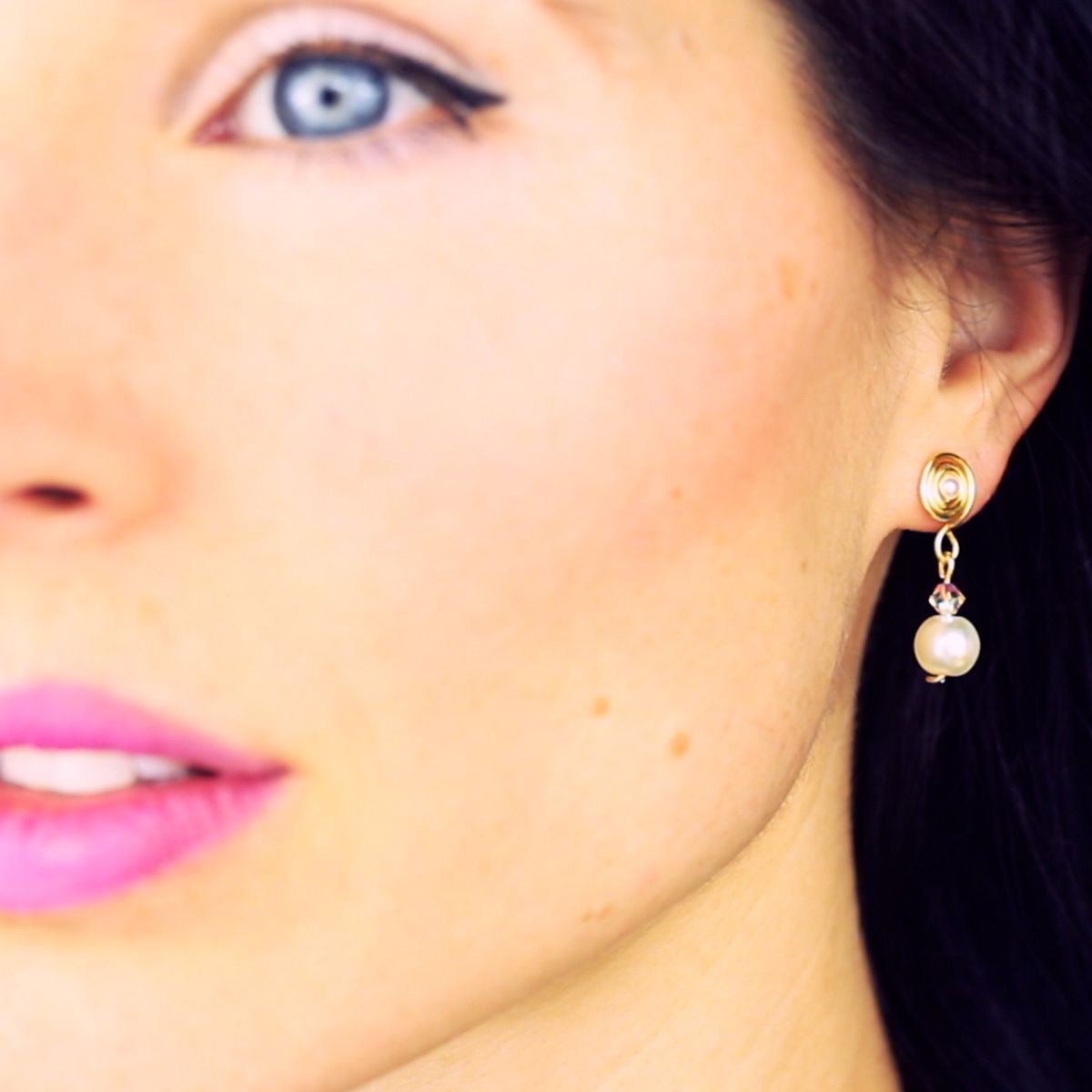 3 Super Easy Earrings! | Earrings DIY : 5 Steps (with Pictures ...