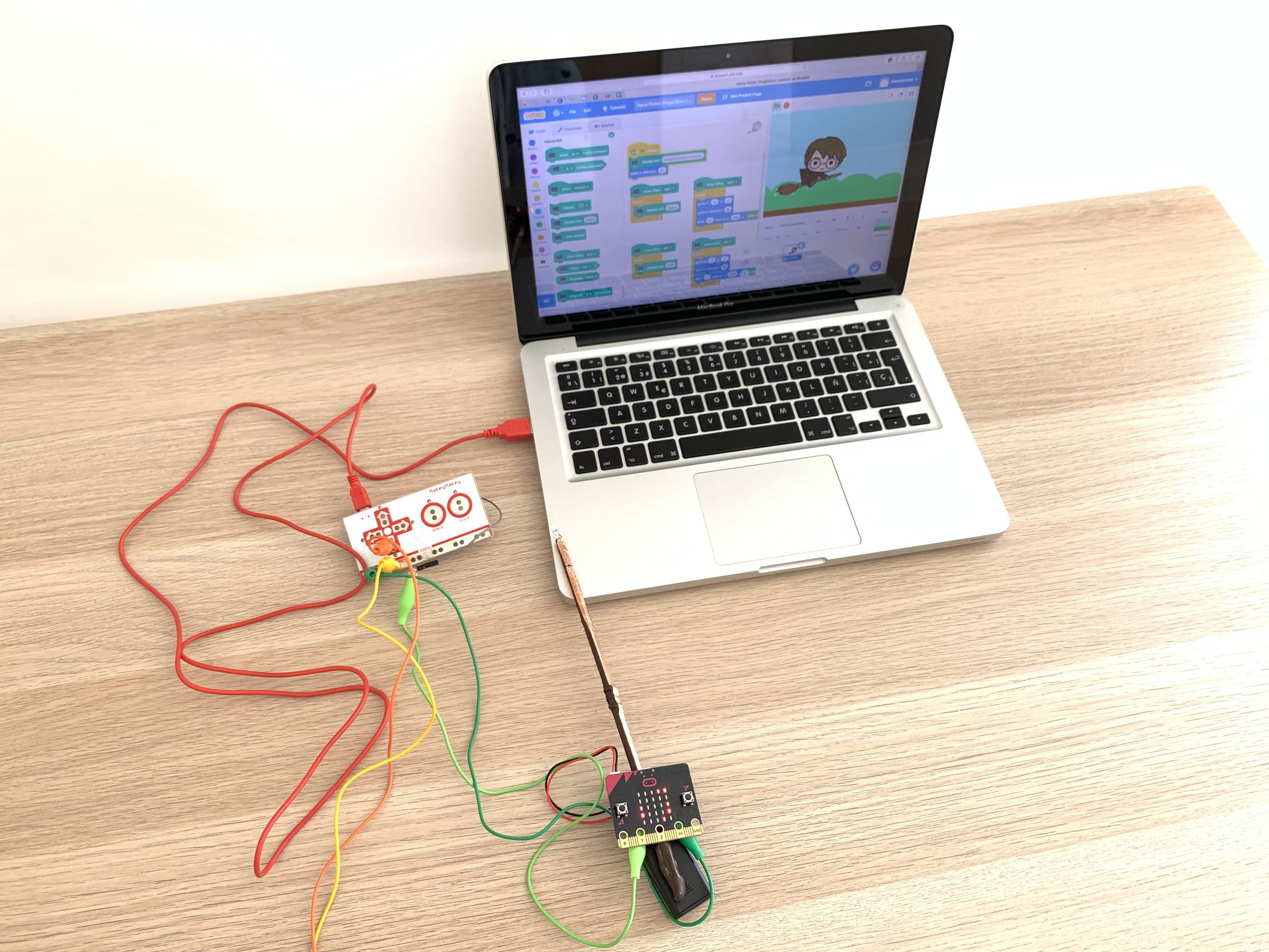 Magic Wand With Makey Makey and Micro:Bit : 5 Steps (with Pictures) - Instructables