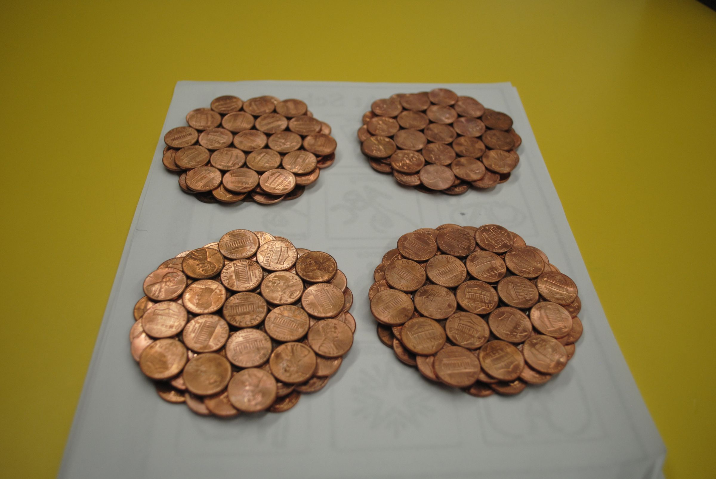 Penny Spiral Coaster : 4 Steps (with Pictures) - Instructables