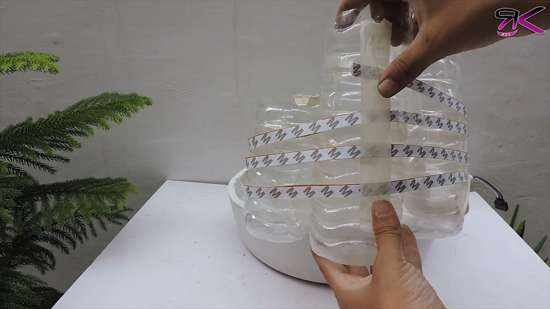 Amazing Water Fountain With Plastic Bottle and Led (DIY) : 7 Steps ...