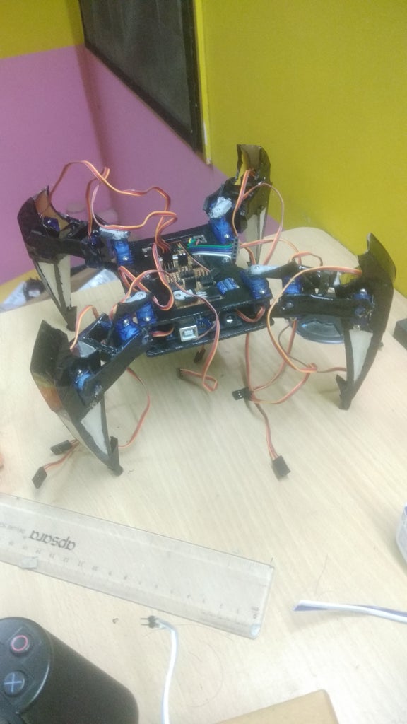 Arduino Quadruped 8 Steps Instructables