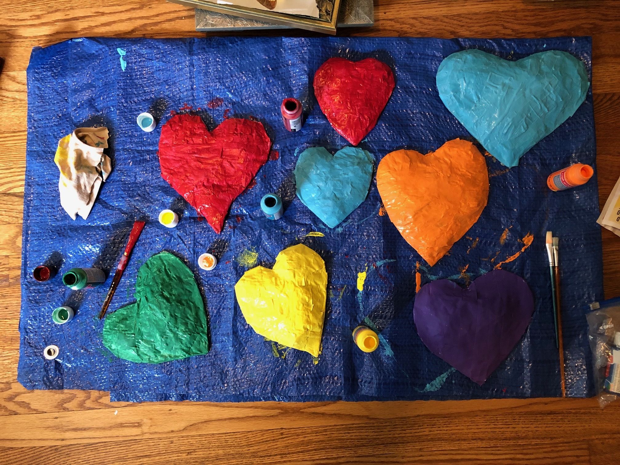 Paper Mache Hearts : 10 Steps (with Pictures) - Instructables