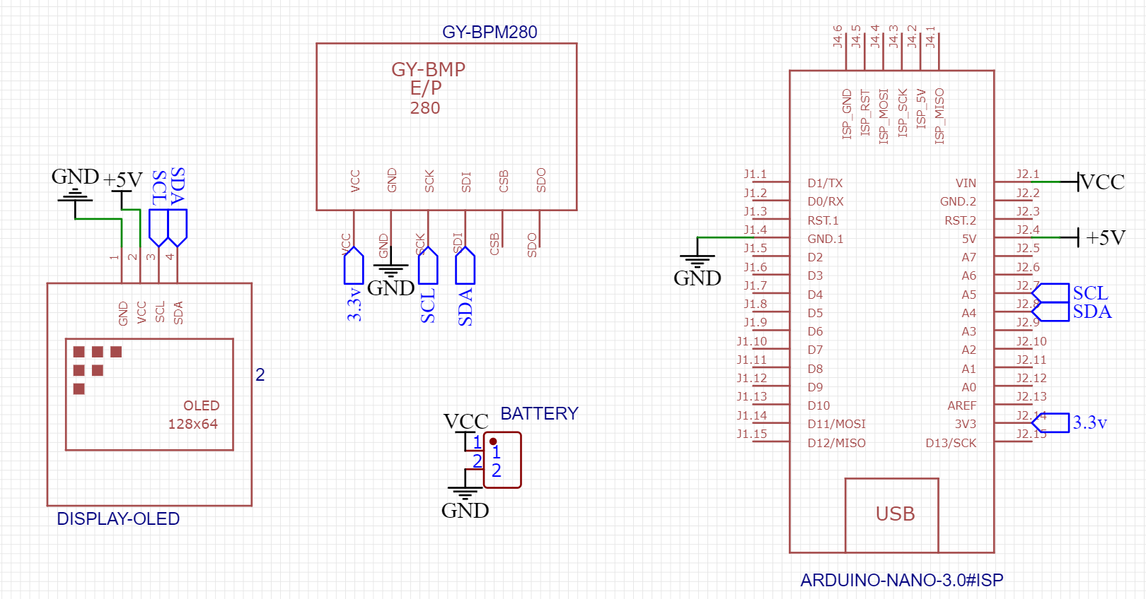 Temperature /Pressure Meter Using Arduino : 8 Steps - Instructables