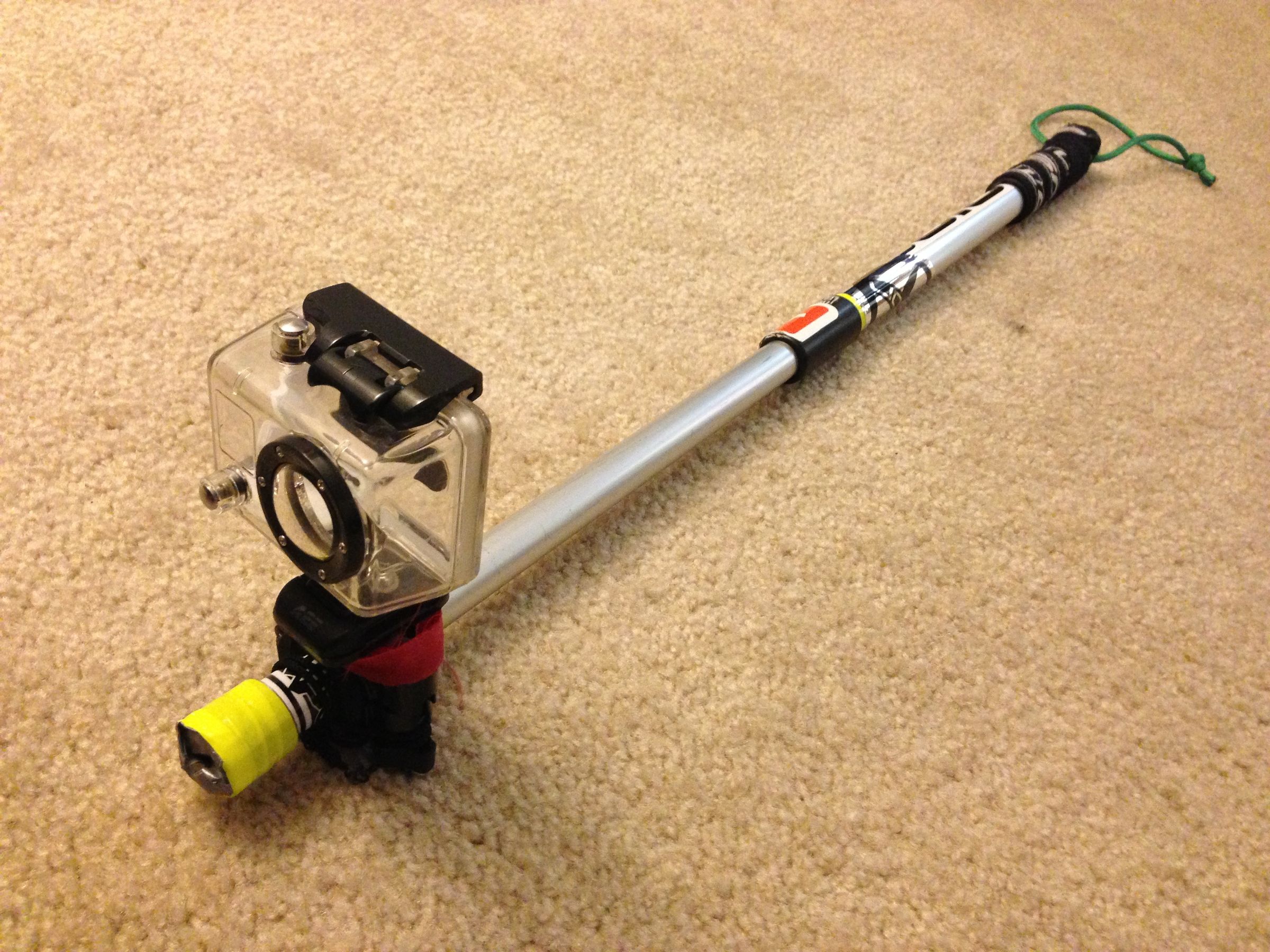 Light Weight Metal Extendable GoPro Pole for Under $10.00 : 4 Steps ...