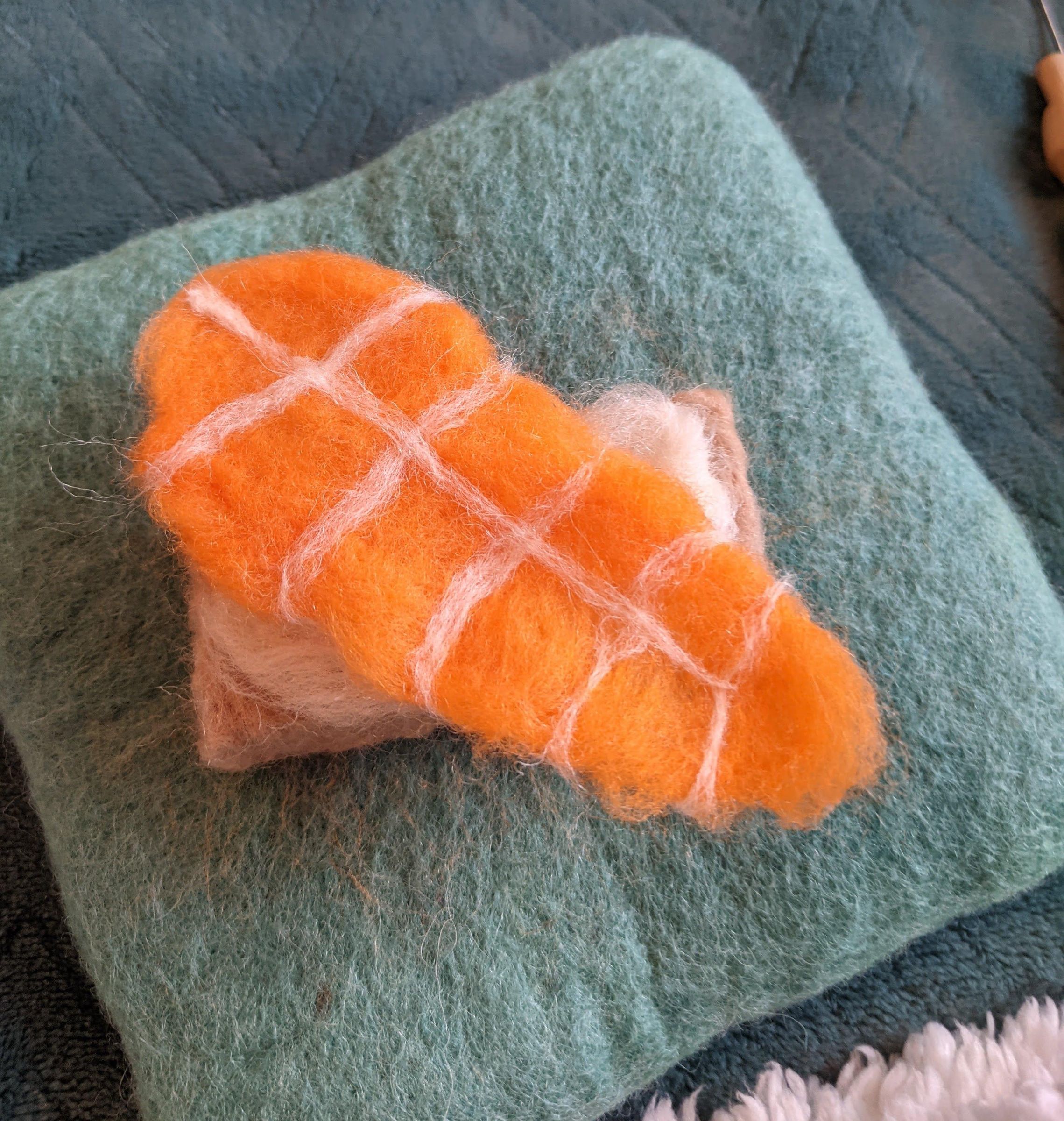 Needle-Felted Smoked Salmon High Tea Sandwich : 5 Steps (with Pictures ...