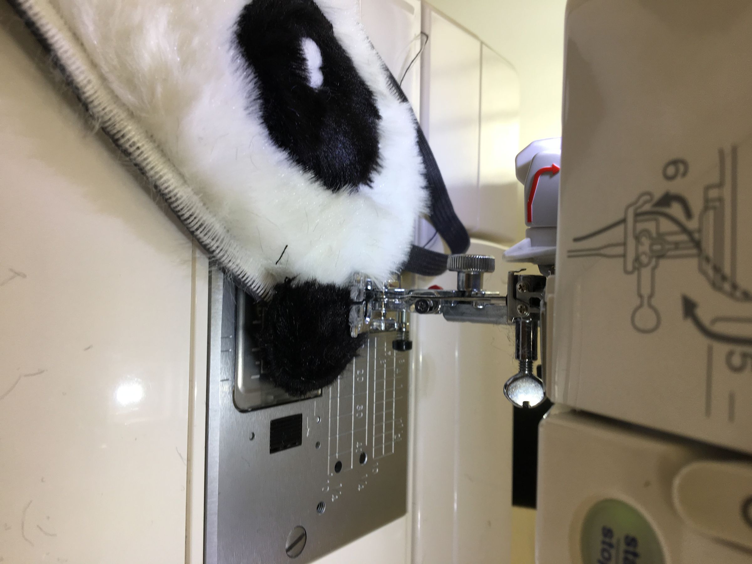 Panda Eye Mask : 12 Steps - Instructables