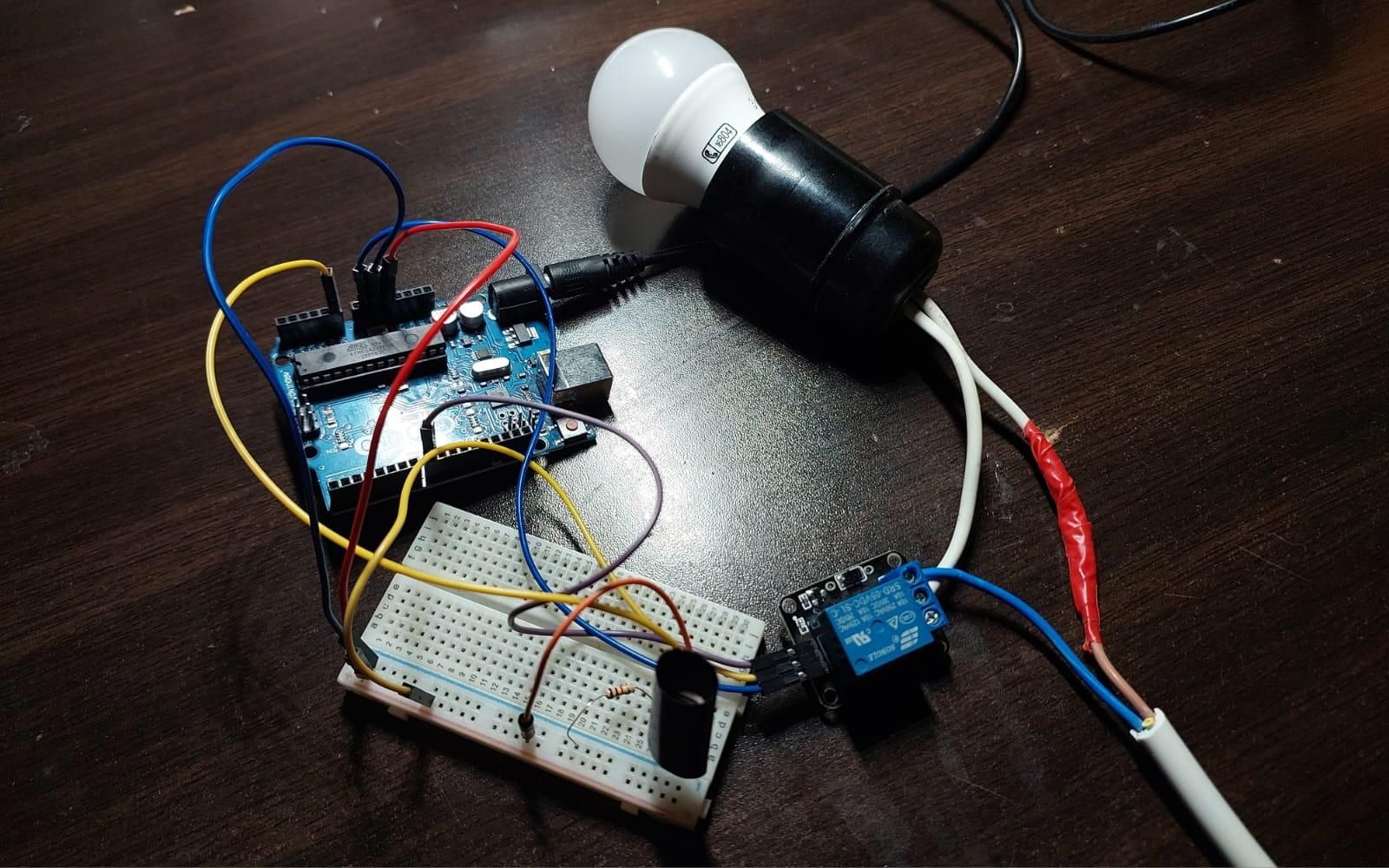 LDR AND RELAY USING ARDUINO - Instructables