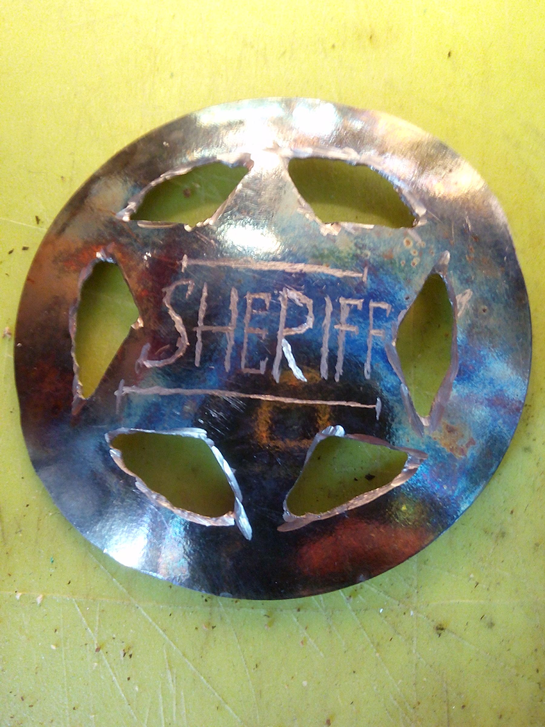 Sheriff Badge : 8 Steps (with Pictures) - Instructables