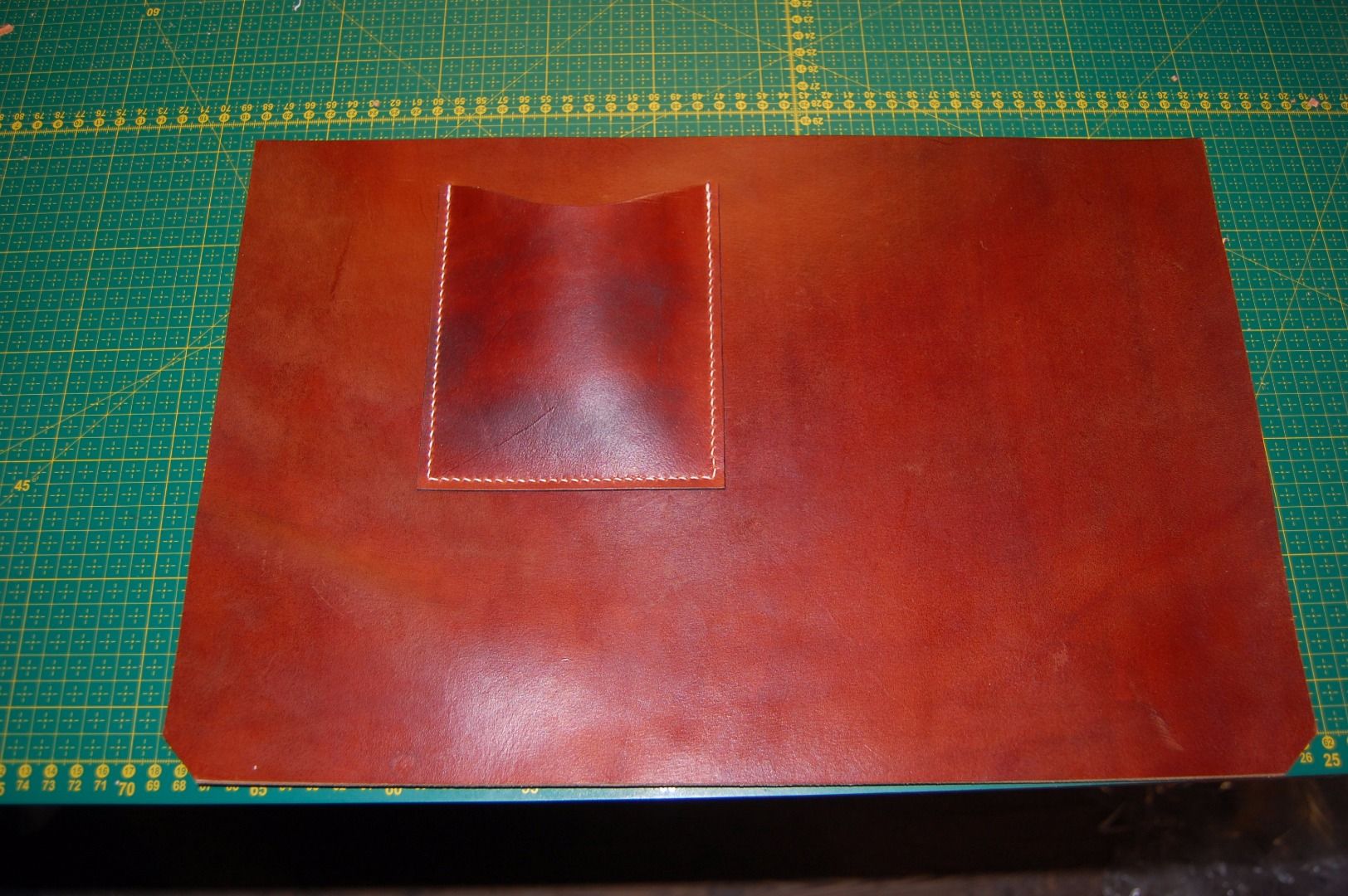 Classic Leather Briefcase With Accordion Gusset : 22 Steps (with ...