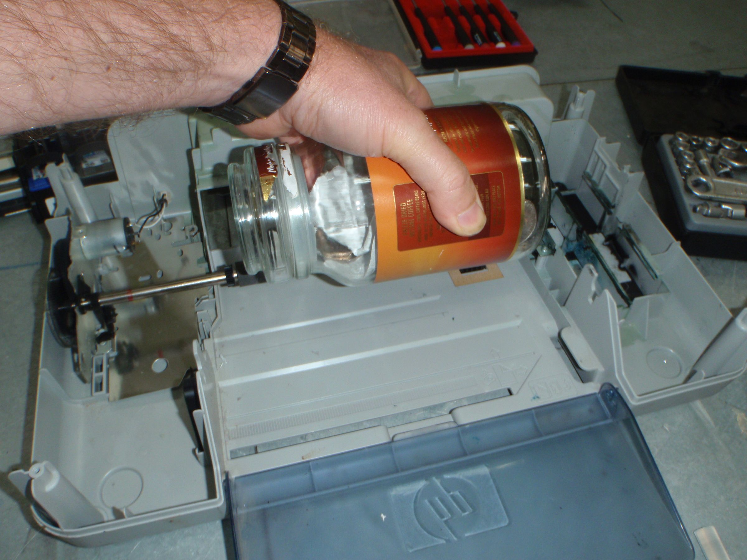 Coin Tumbler Printer Hack : 4 Steps (with Pictures) - Instructables