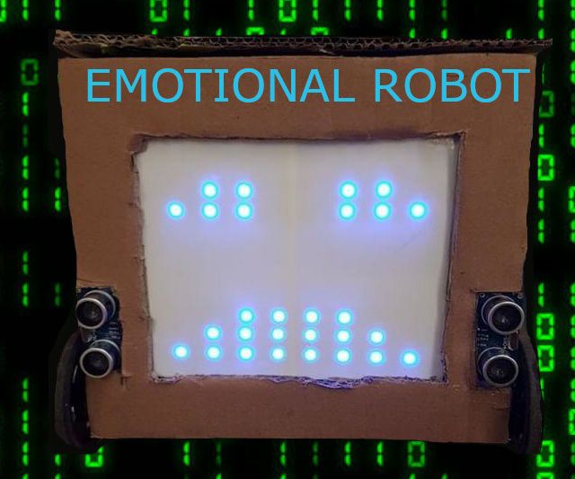 THE EMOTIONAL OBSTACLE AVOIDING ROBOT : 11 Steps - Instructables