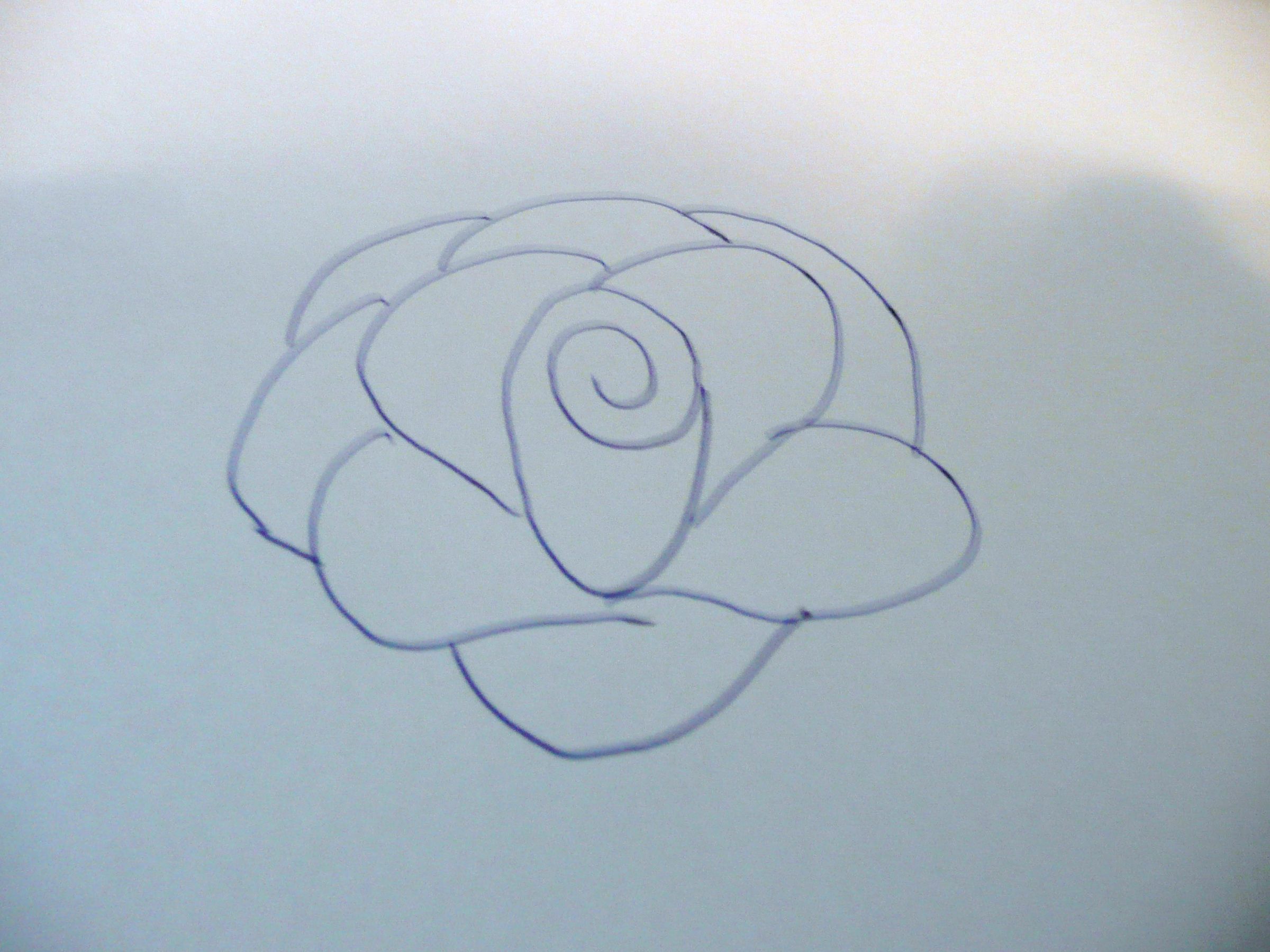 How to Draw a Rose : 4 Steps - Instructables