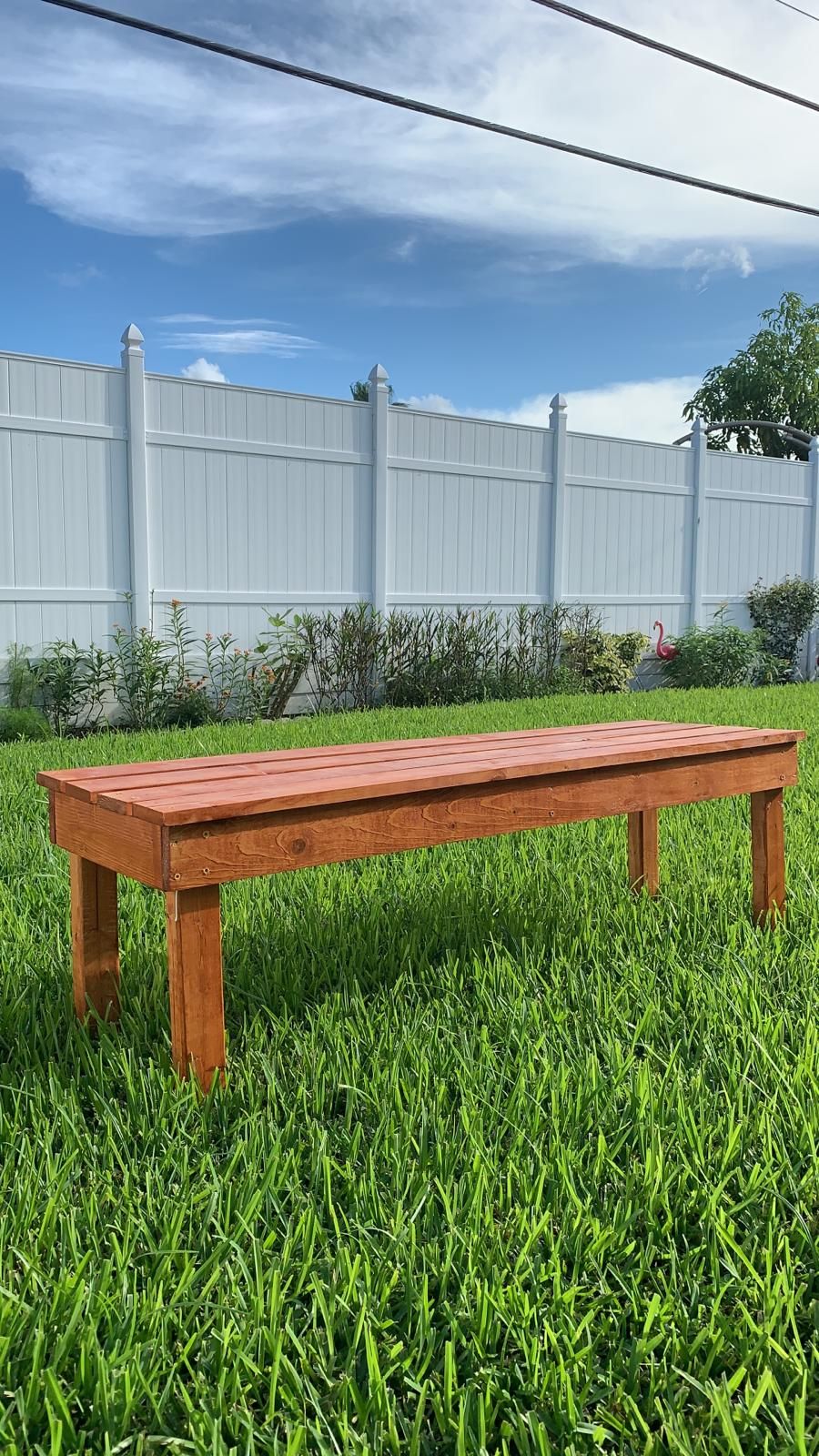 DIY Outdoor Wood Bench : 6 Steps (with Pictures) - Instructables