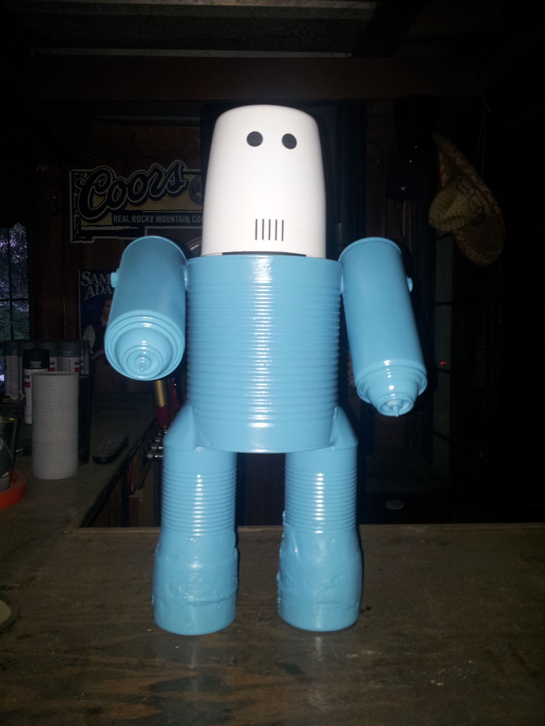 Tin Can Robot - Instructables