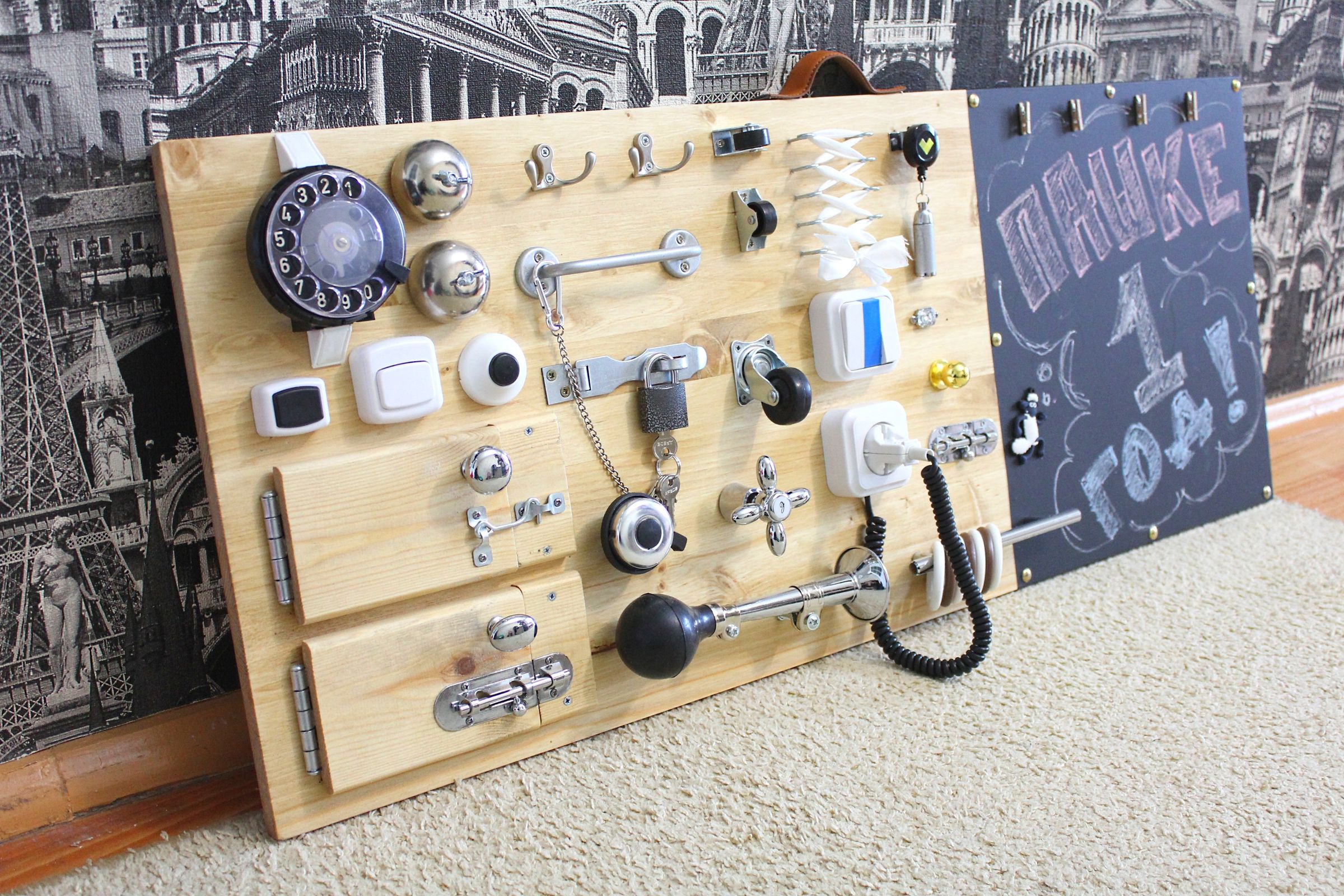 BUSY BOARD FOR KIDS - Instructables