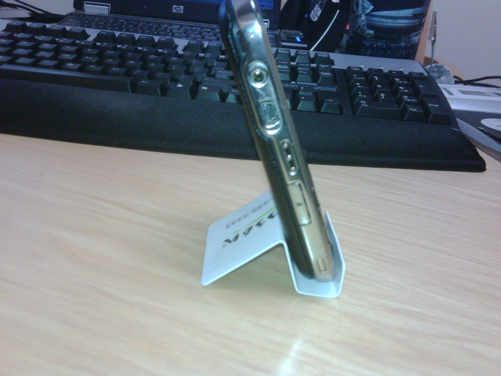 Cheap and Quick Portable IPhone / PMP Stand : 3 Steps (with Pictures ...