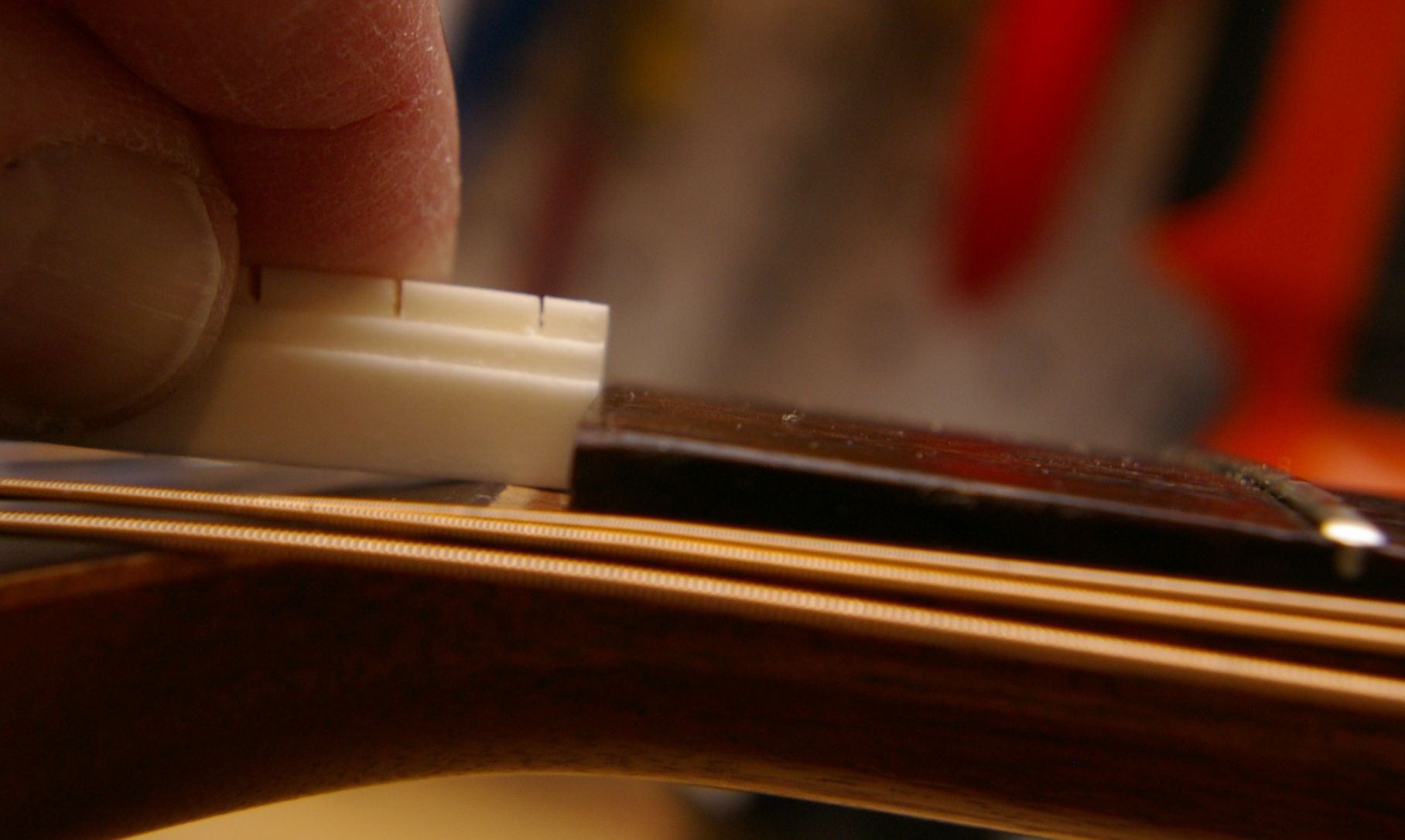 Zero Glide Nut Replacement (Zero Fret Installation) for Guitar : 4 ...