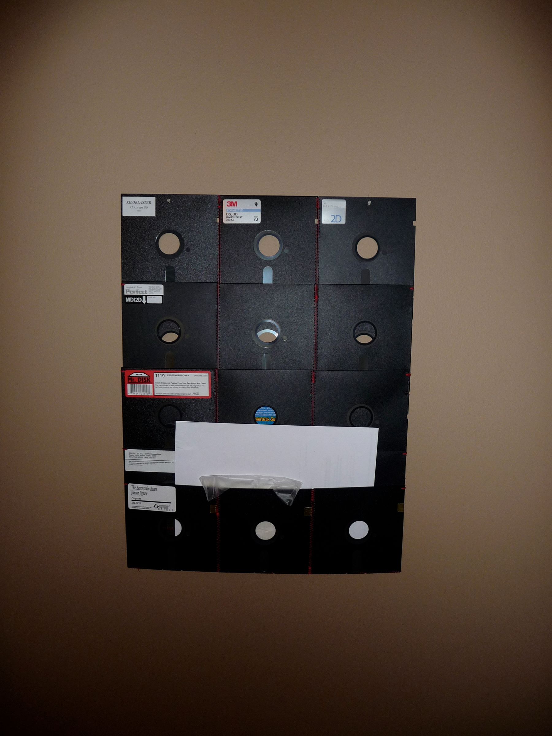 Save Space With 5 1/4" Floppy Disk File Storage - Instructables