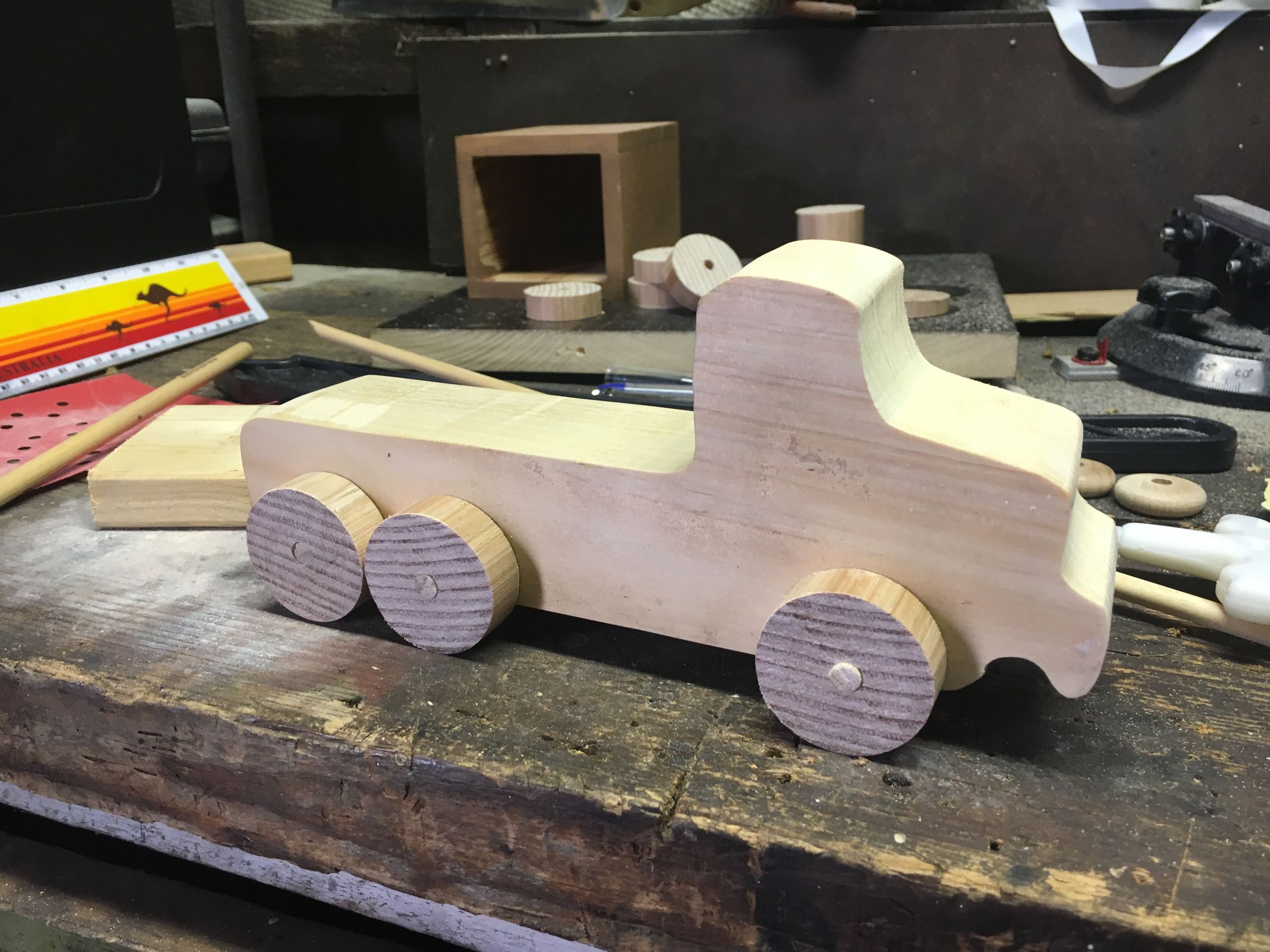 How to Make a Wooden Toy Truck : 7 Steps (with Pictures) - Instructables
