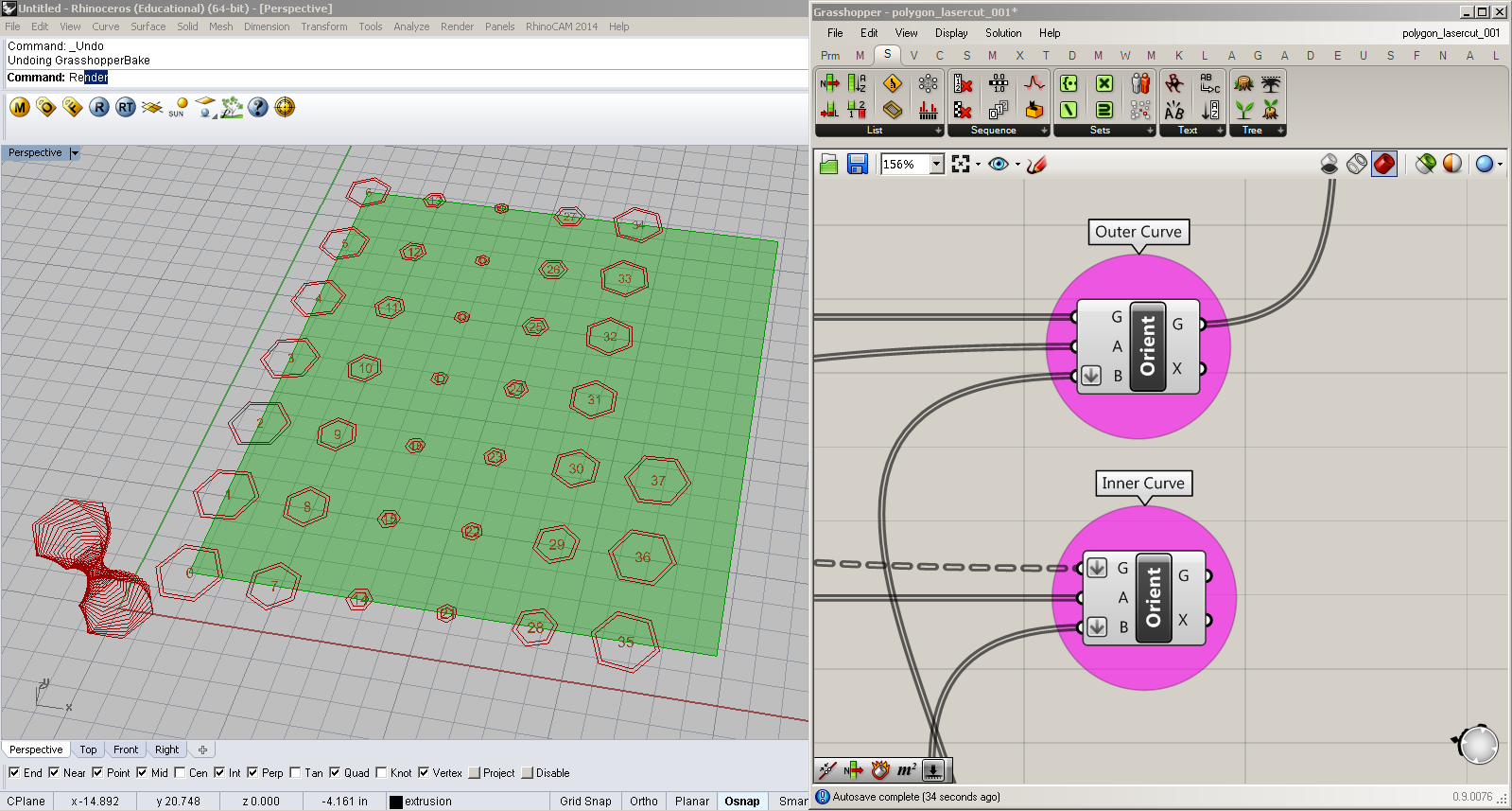 Lasercutting a Twisting Cardboard Lamp : Rhino + Grasshopper : 5 Steps ...