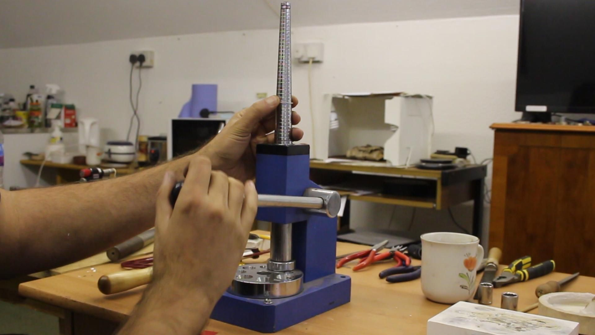 Damascus Steel and Silver Spinner Ring : 11 Steps (with Pictures) - Instructables