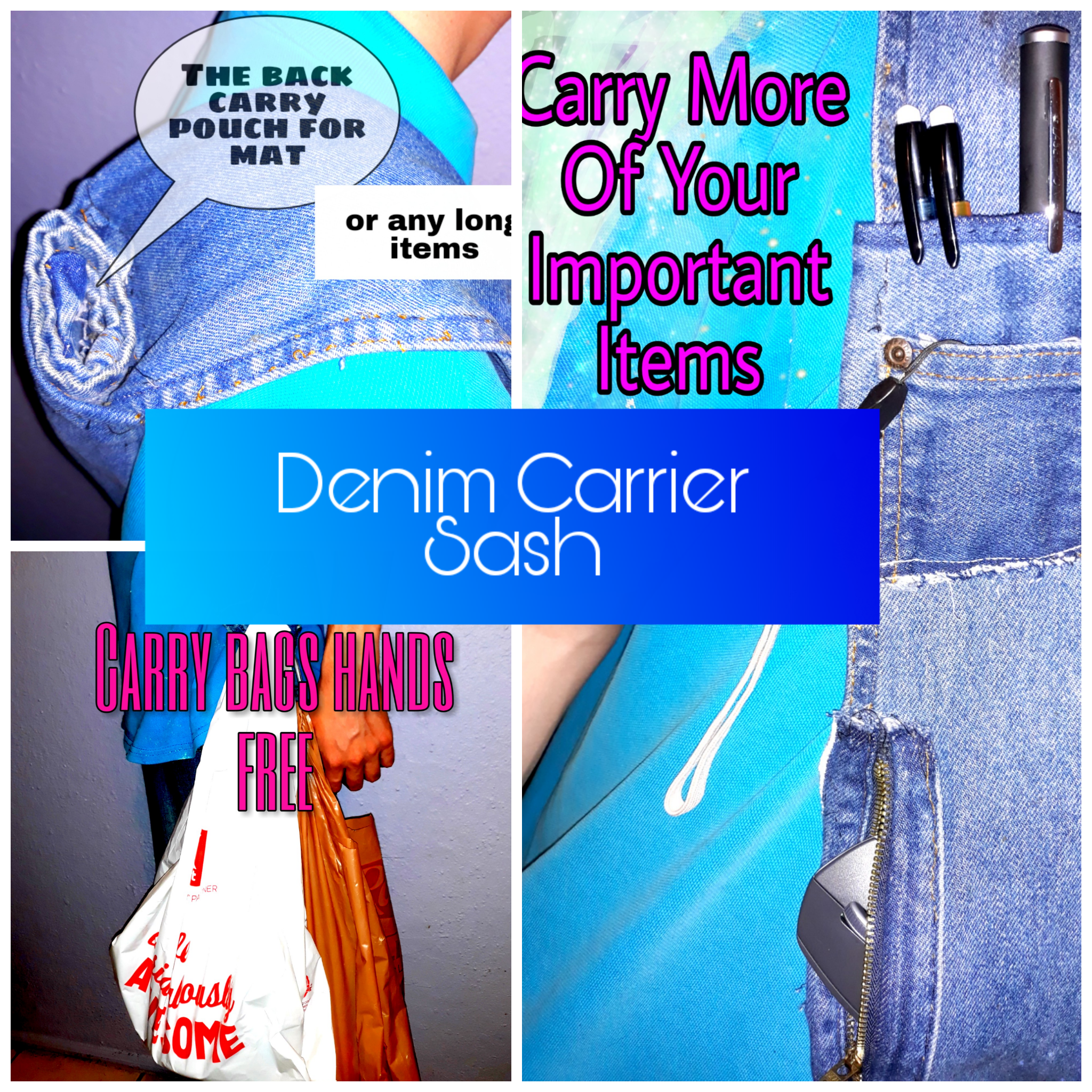 Denim Carrier Sash : 8 Steps - Instructables