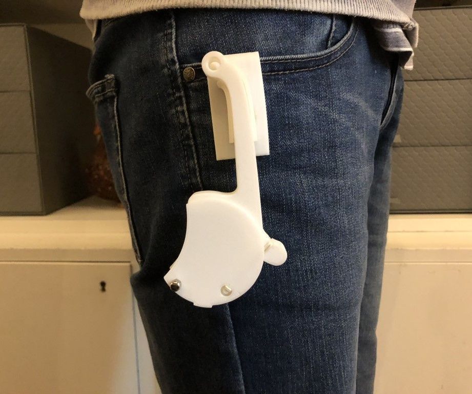 The Door Handler V3 : 10 Steps - Instructables