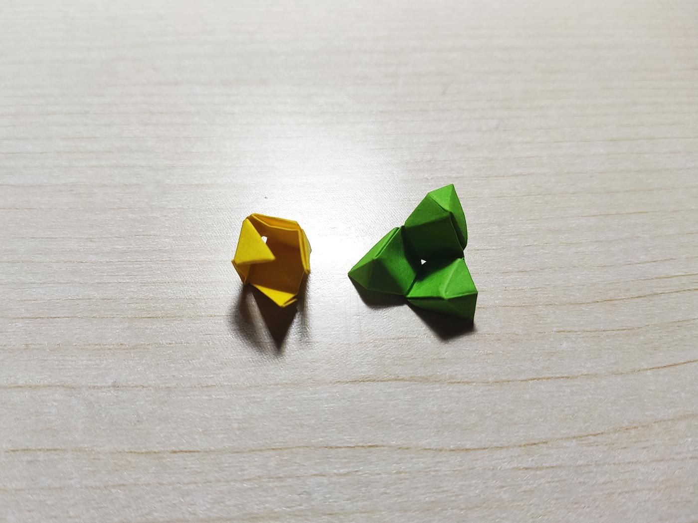 Mini Origami Rose Earrings : 9 Steps (with Pictures) - Instructables
