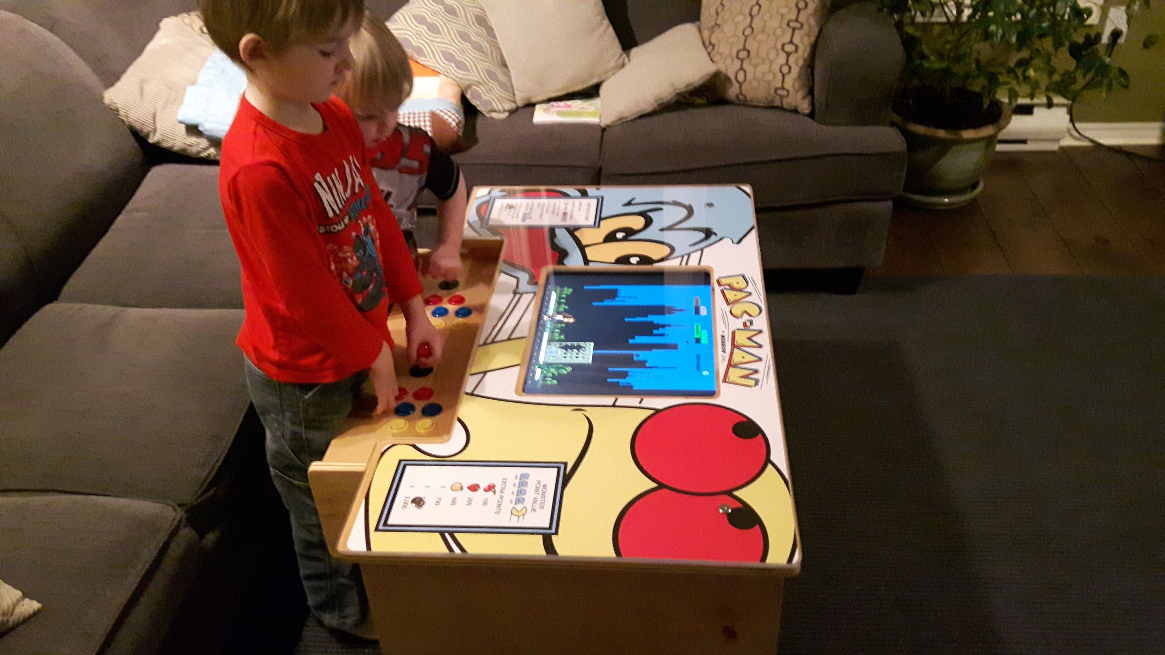 A DIY Arcade Table Powered by Raspberry Pi : 14 Steps (with Pictures ...