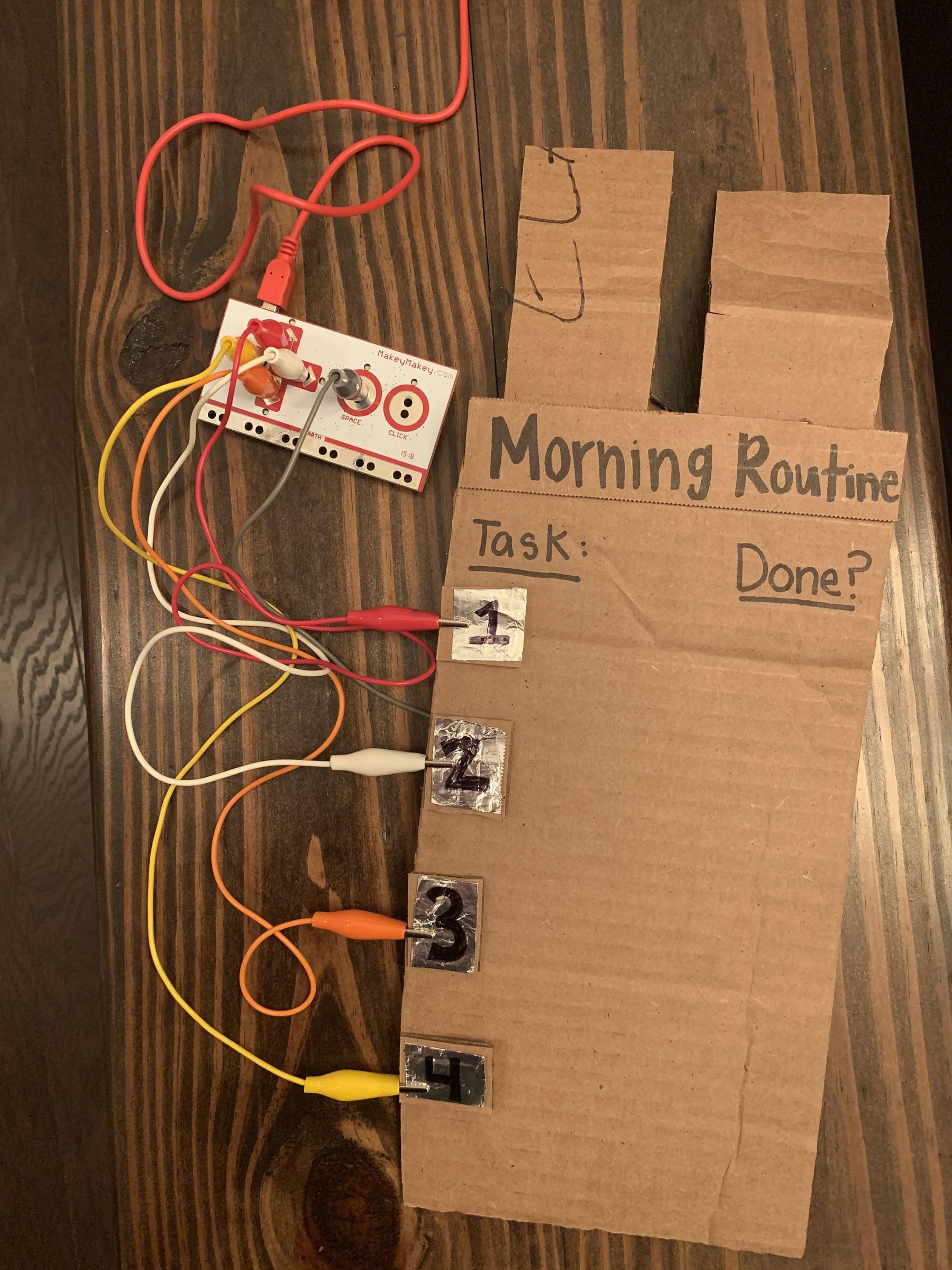 Morning Routine With Makey Makey : 7 Steps - Instructables