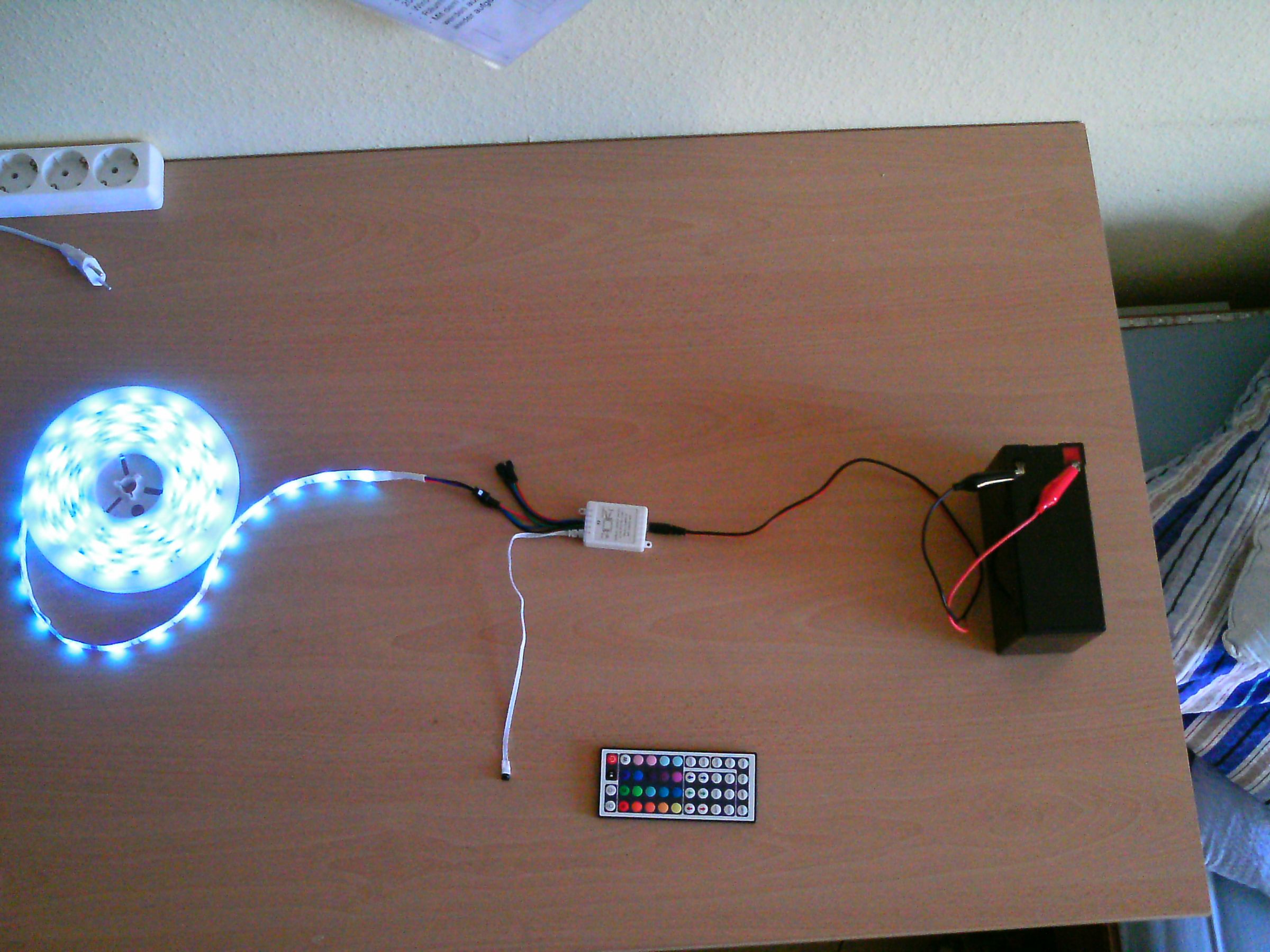 RGB-LED-bike for 50$ : 6 Steps (with Pictures) - Instructables