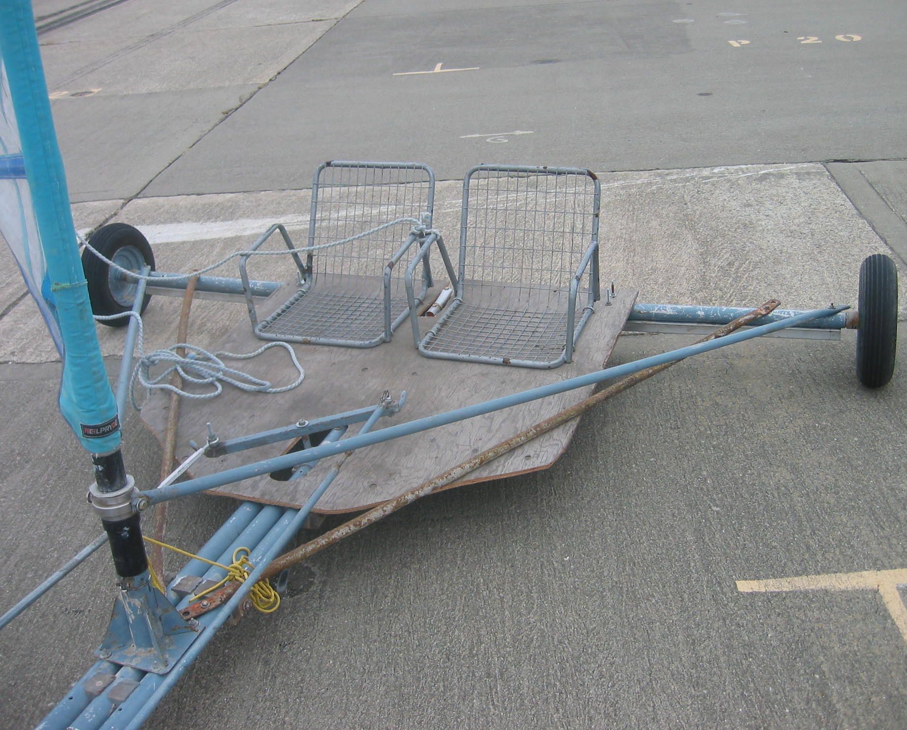 Greg Milano's Wheelbarrow Wheel Landyacht : 7 Steps (with Pictures ...