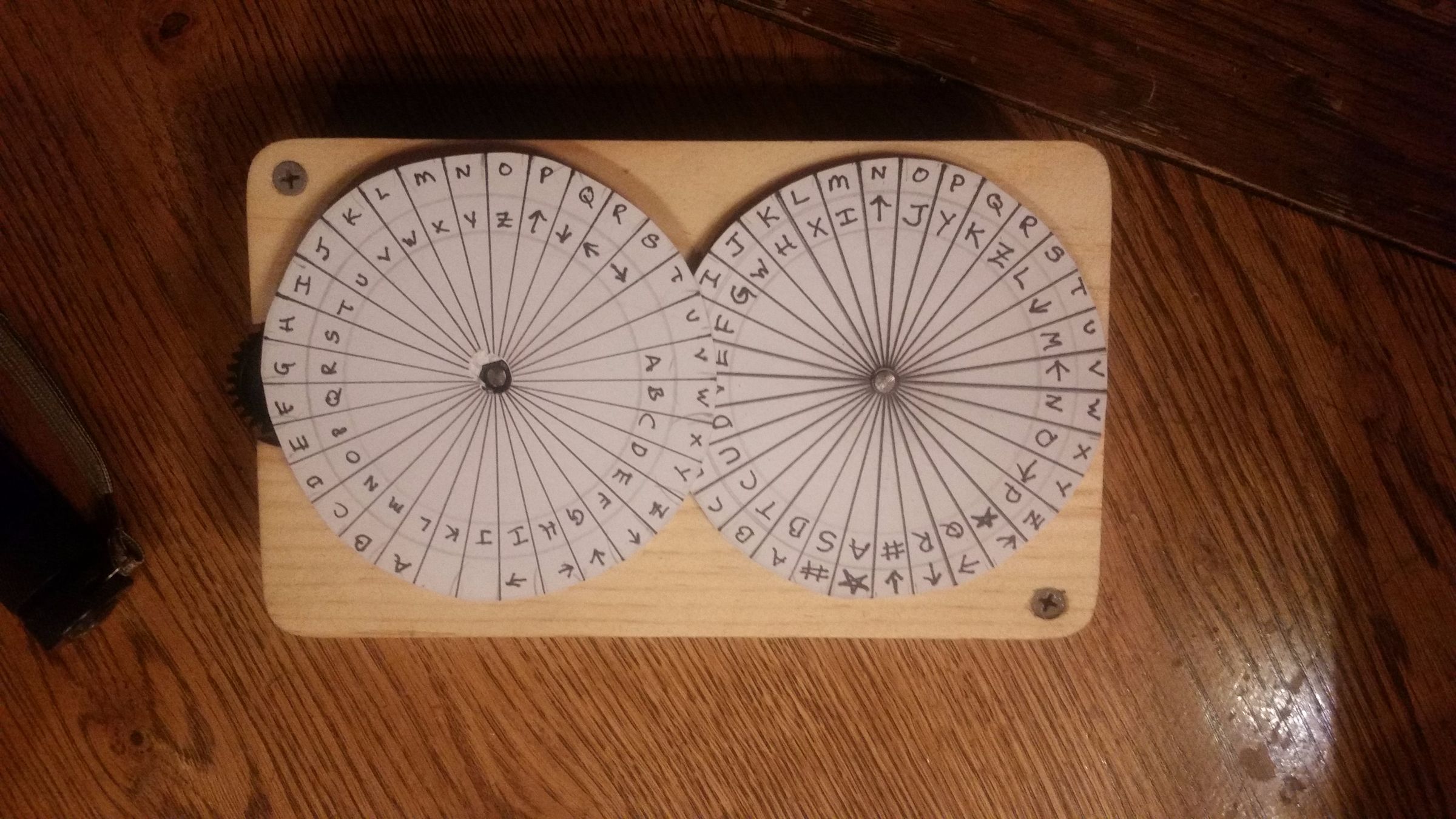 Geared Code Wheel : 6 Steps (with Pictures) - Instructables