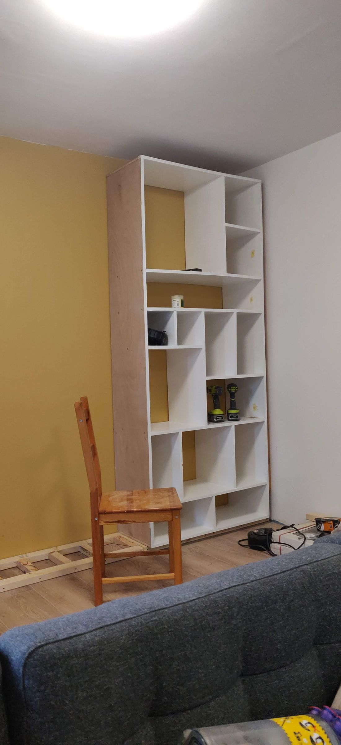 Custom Bookcase Wall With Benchseat and Hidden Bar : 7 Steps (with ...