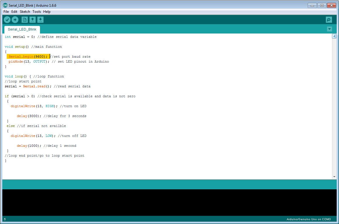 Arduino Graphical Serial Communication With FlowStone (Blink LED) : 43 ...