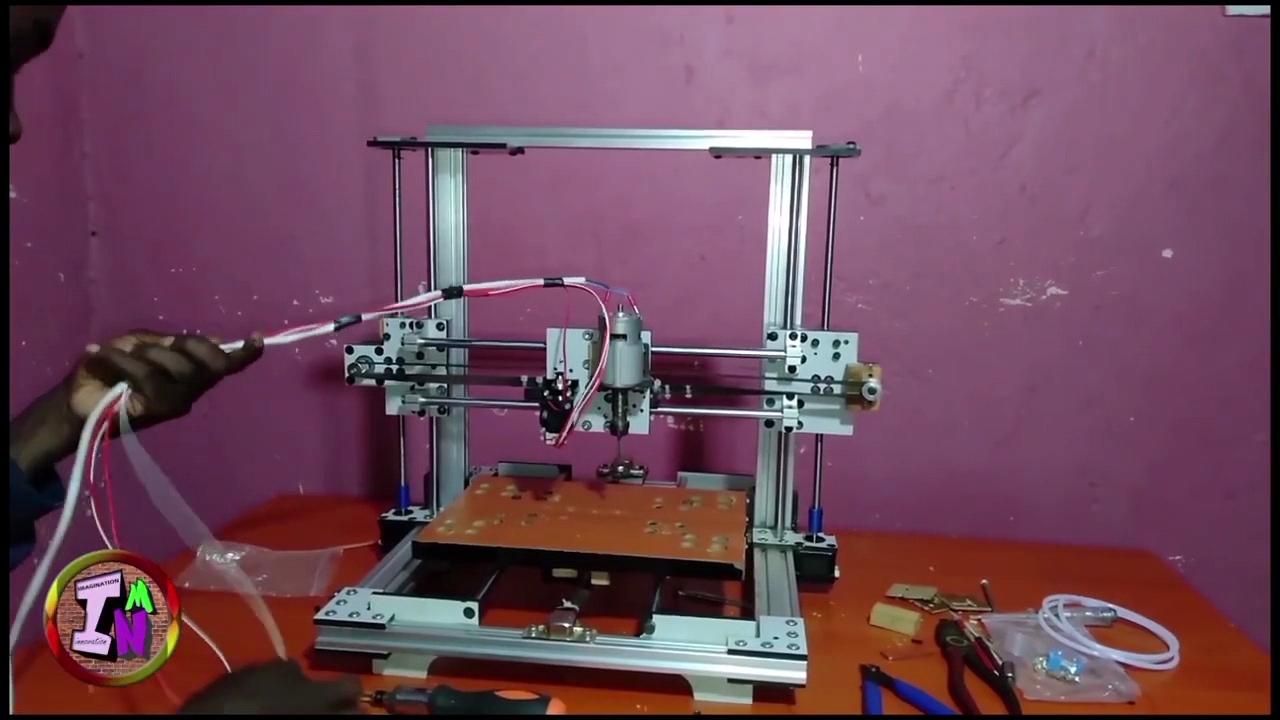 Diy 3 in 1 3d Printer | Machine CNC Machine, 3d Printing Machine, Laser ...