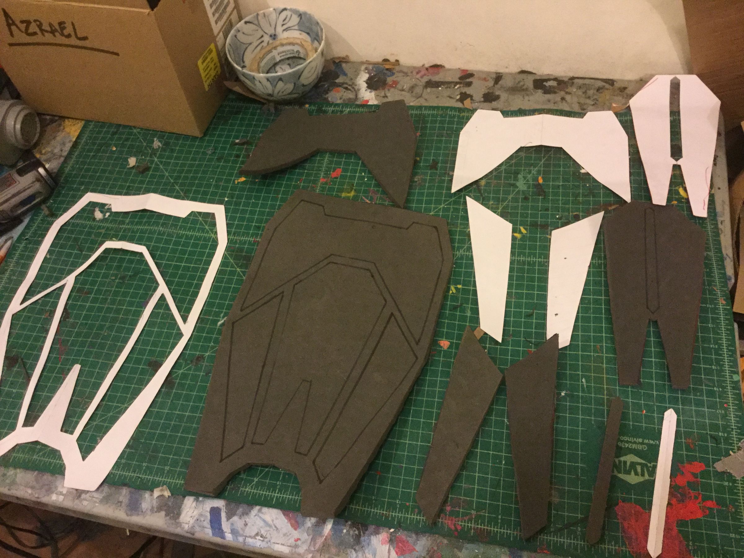How to Create a DC: "Azrael Batman" Costume : 14 Steps (with Pictures ...