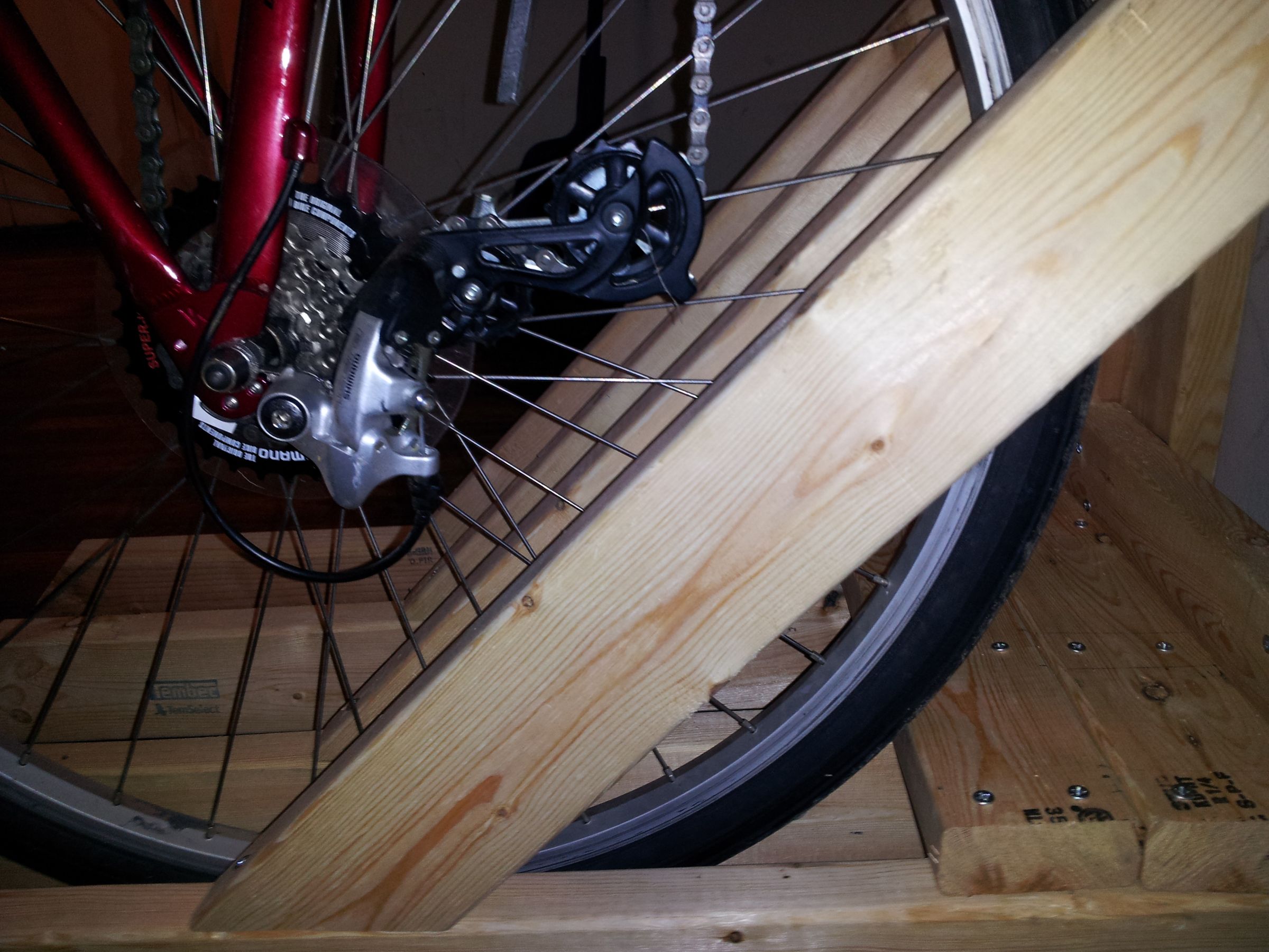 Vertical Bike Rack From 2x4s : 7 Steps (with Pictures) - Instructables
