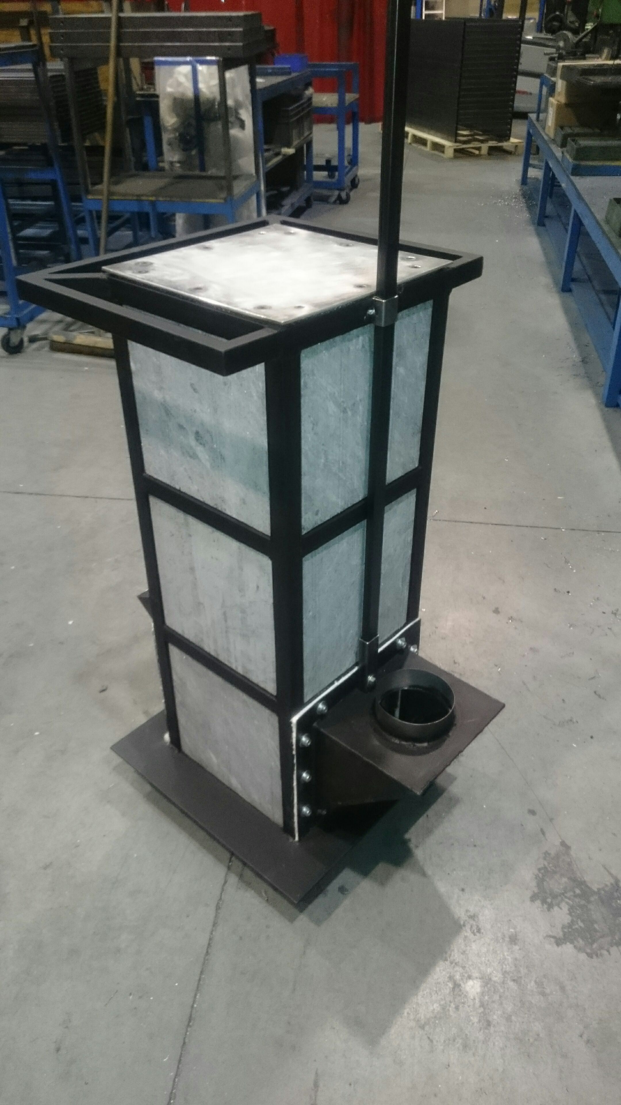 Rocket Stove Mass Heater With Soap Stone Tiles : 14 Steps (with ...