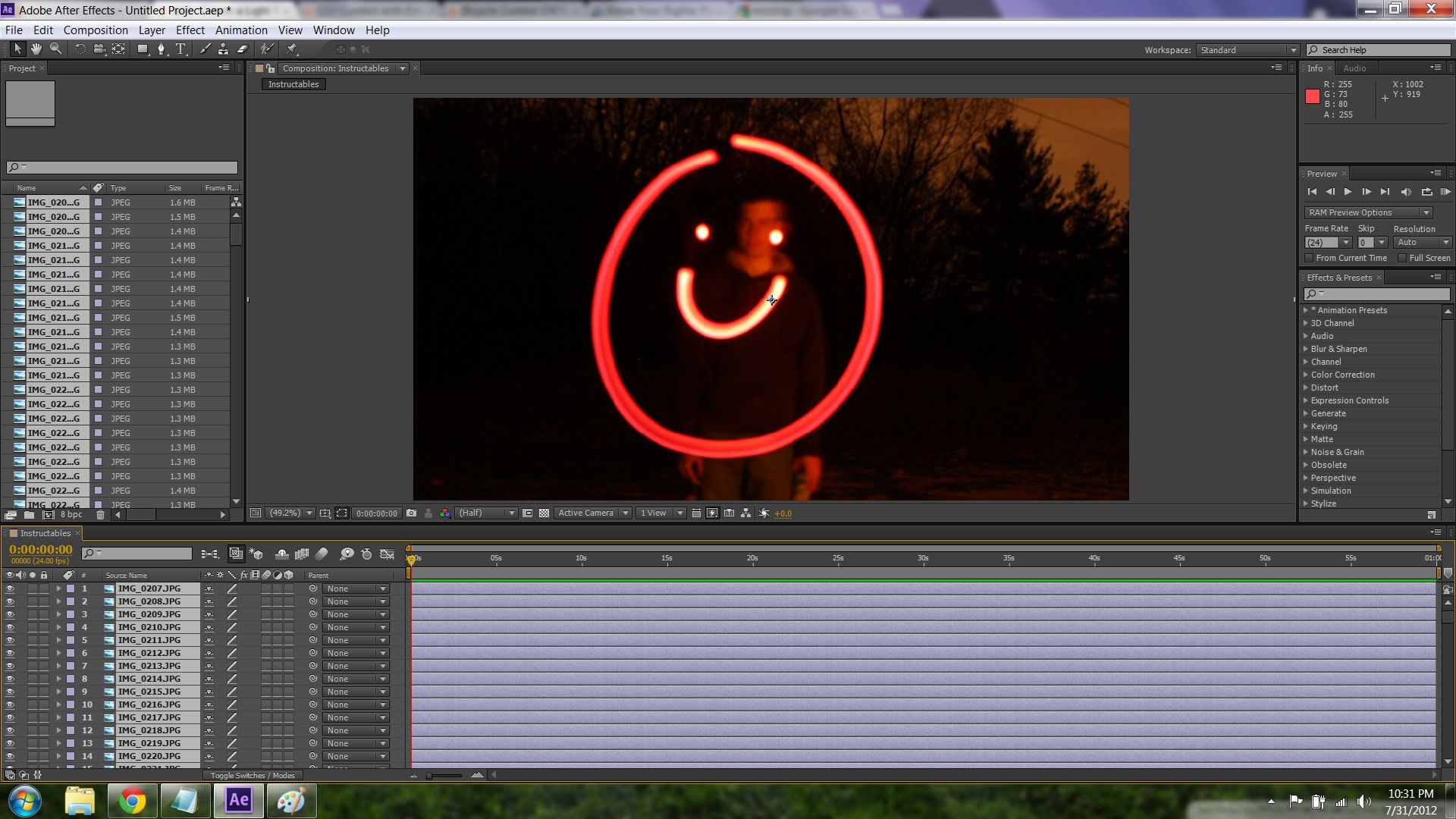 Create a Light Painting Animation : 17 Steps - Instructables