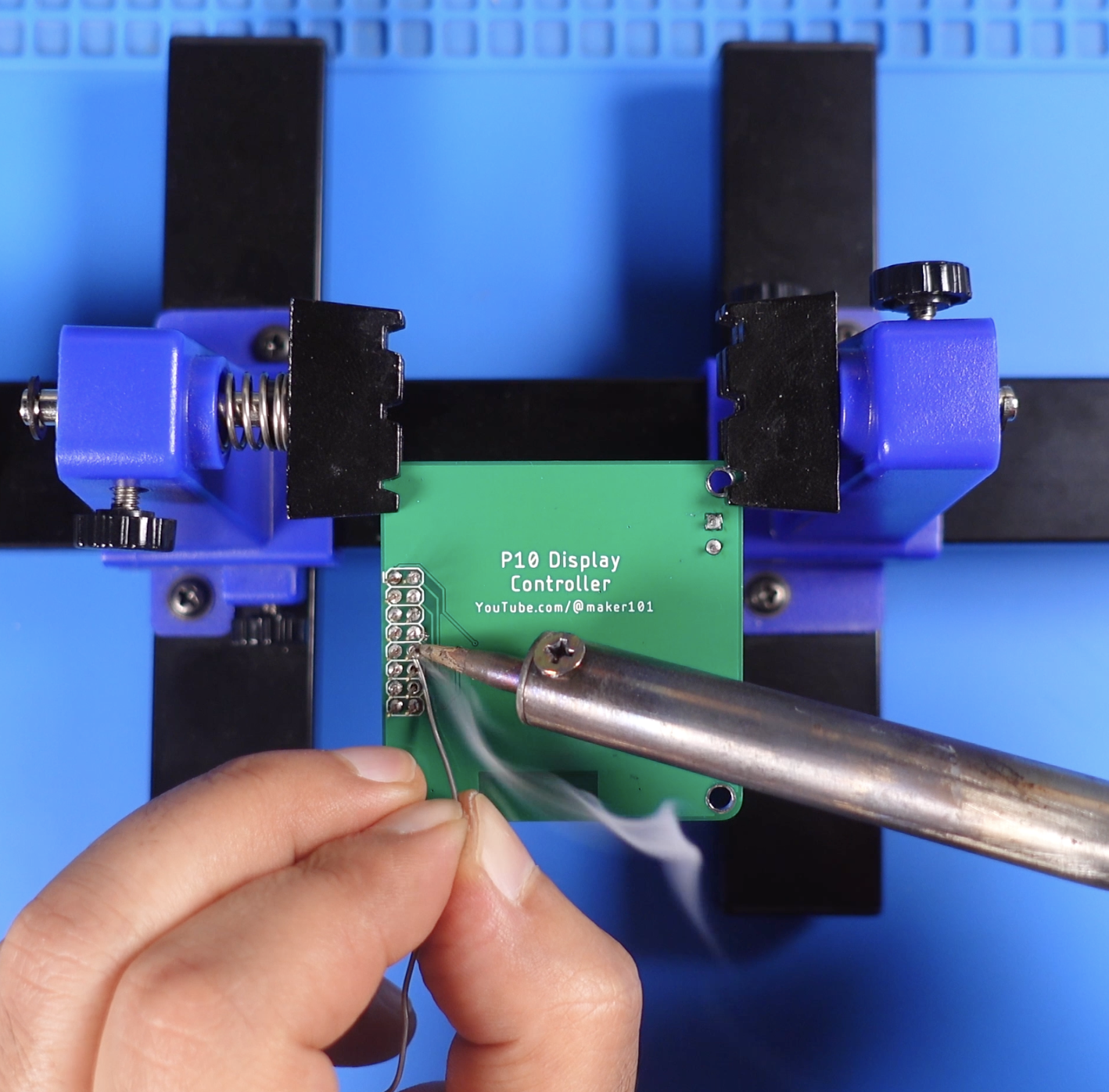 P10 LED Display WiFi Controller Board (ESP8266, MQTT) : 7 Steps (with ...