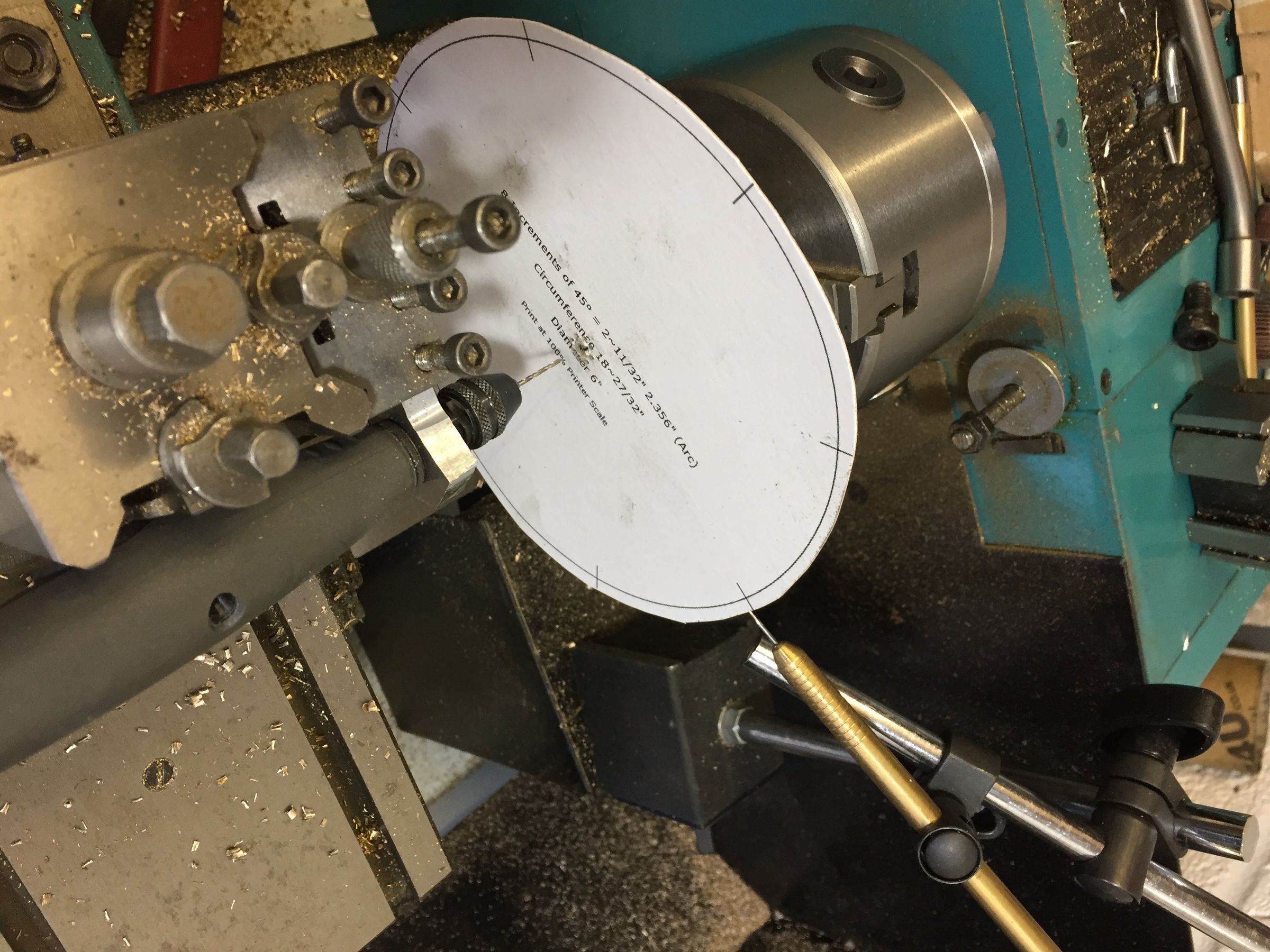 Making a Wall Hanging Brass Mechanical Alarm Clock in the Home Machine ...