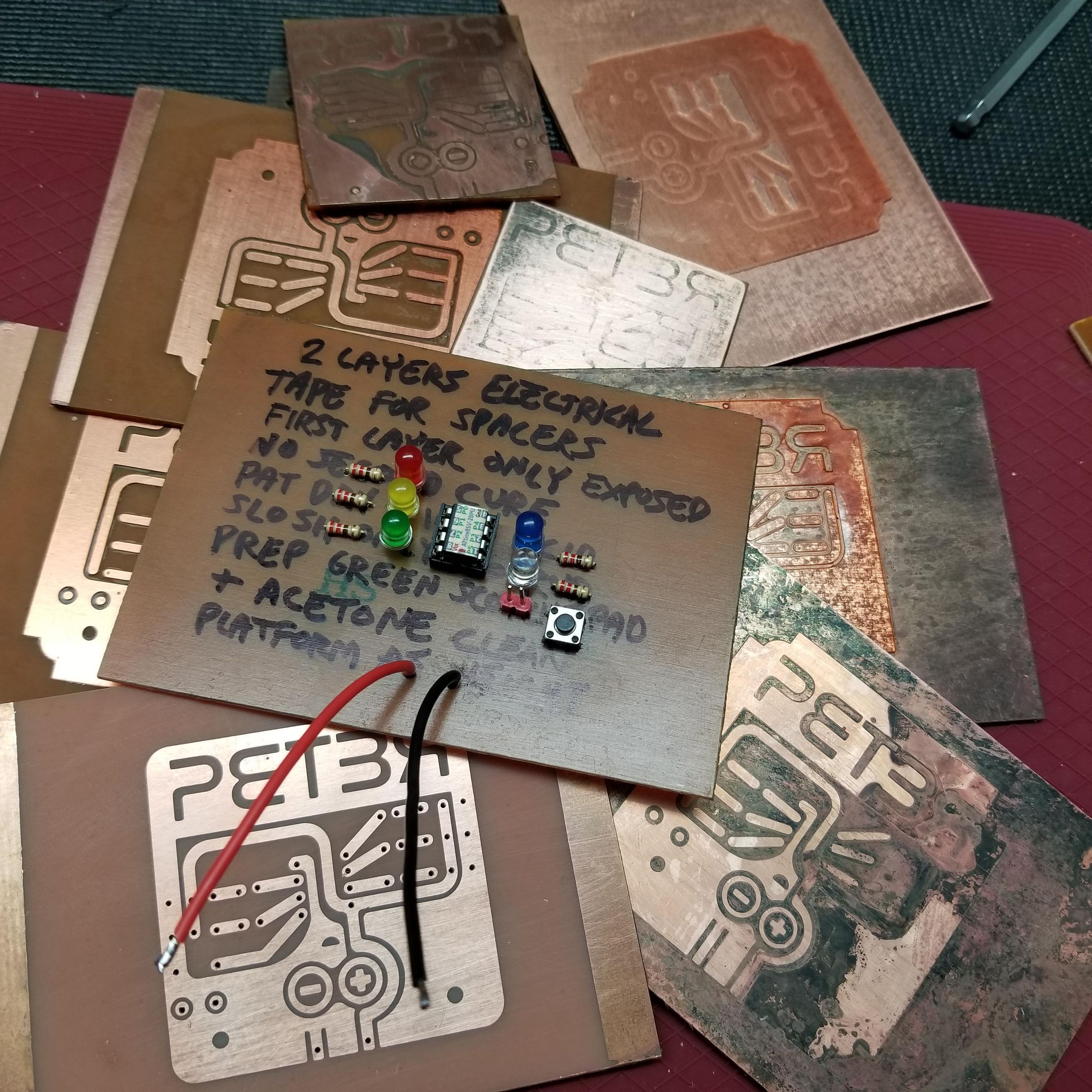 SLA 3D Printer Acid Etched Circuit Boards : 7 Steps (with Pictures ...