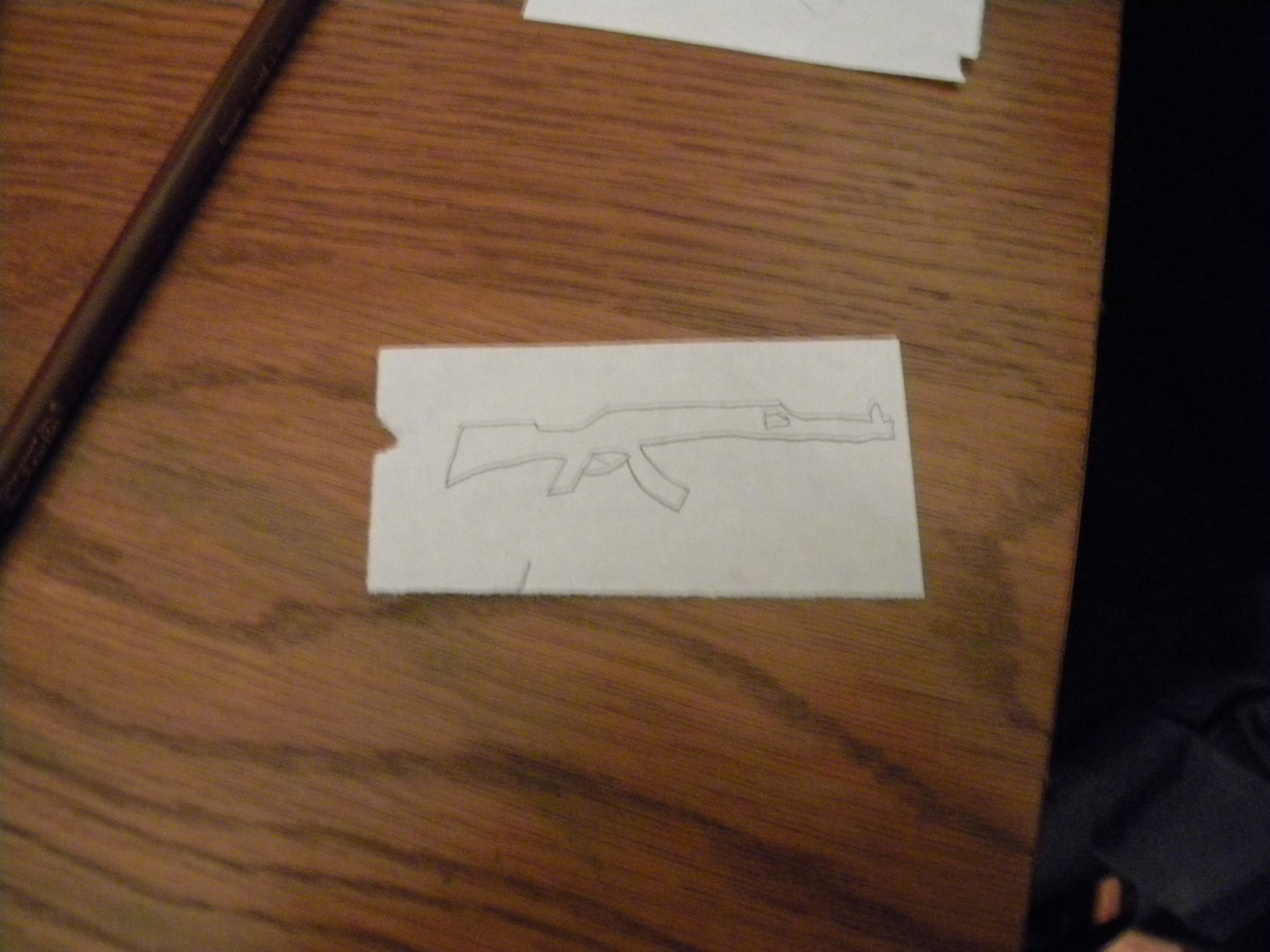 How to Draw an Ak-47 : 5 Steps - Instructables