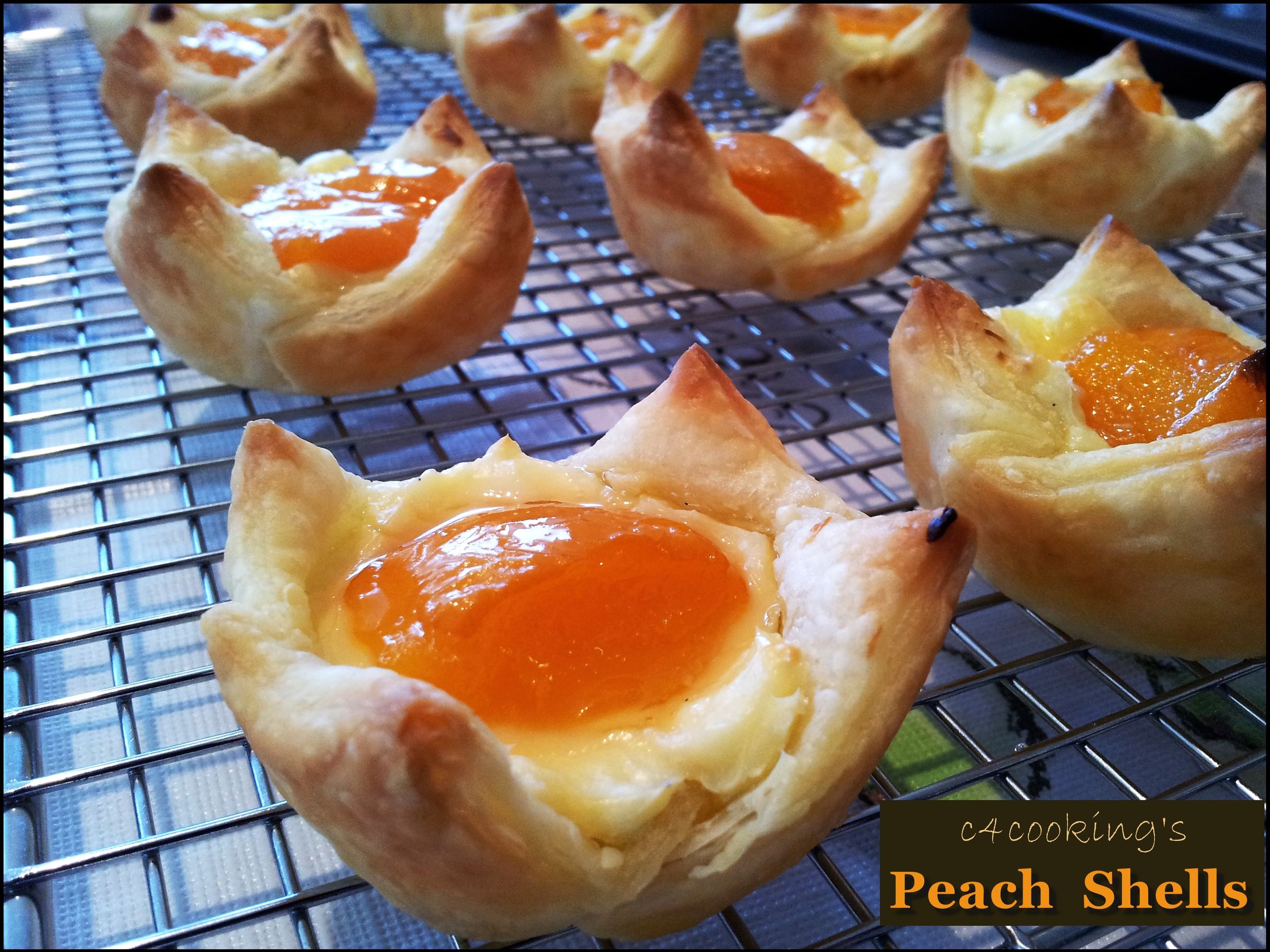 Peach Shells - Crispy Creamy Dessert : 15 Steps (with Pictures ...